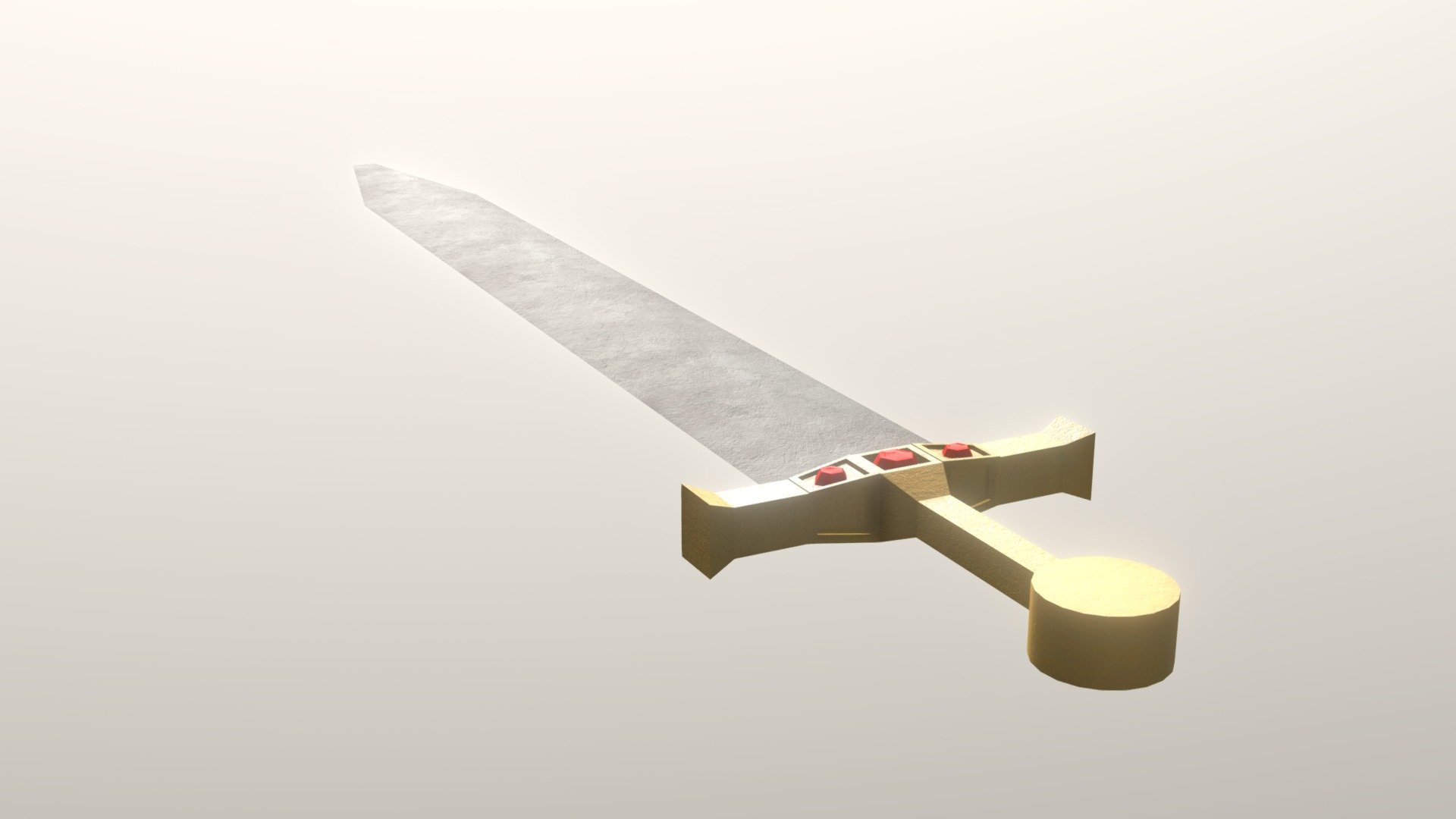Sword Model (First Model) - Download Free 3D model by Jay Thursby ...