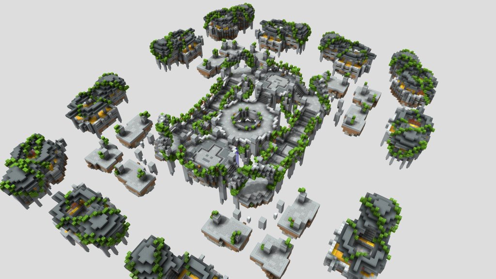 Hypixel - A 3D model collection by Ilves15 - Sketchfab