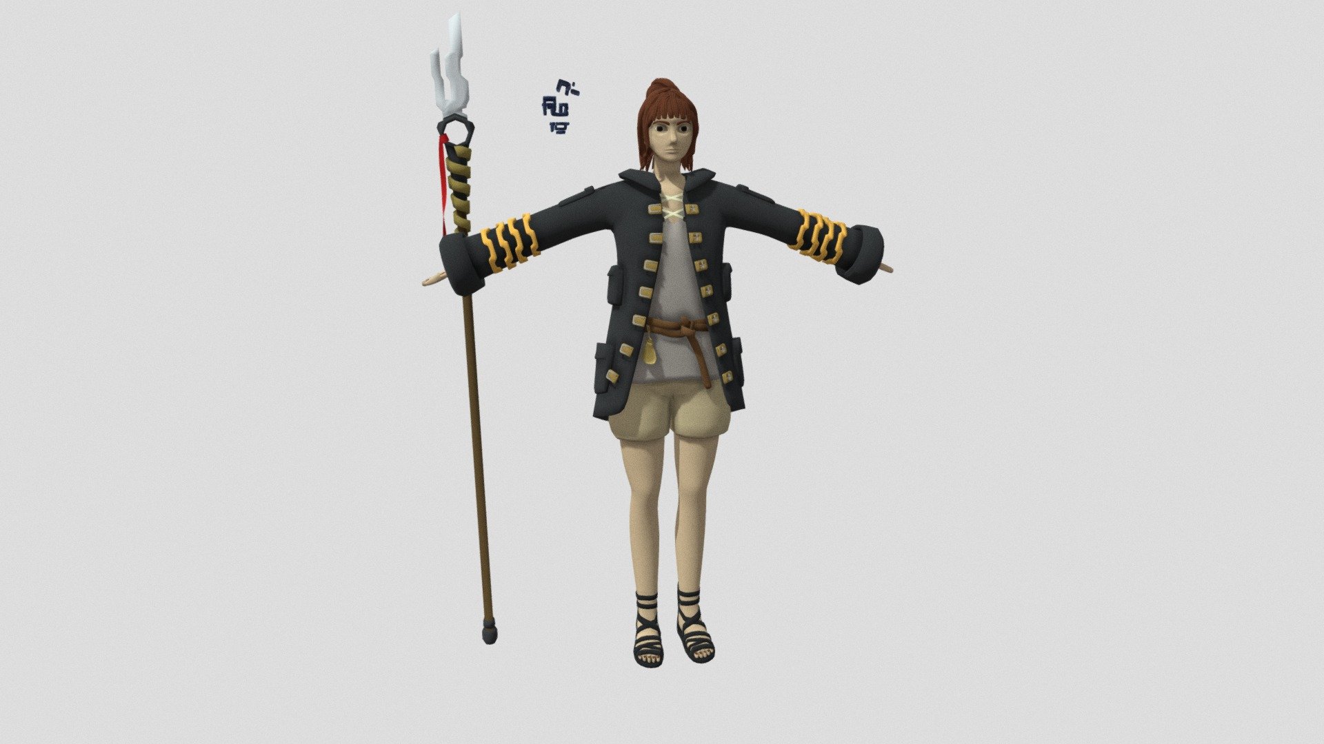 Larya Graves - 3D model by kau (@walrushow) [82c4863] - Sketchfab