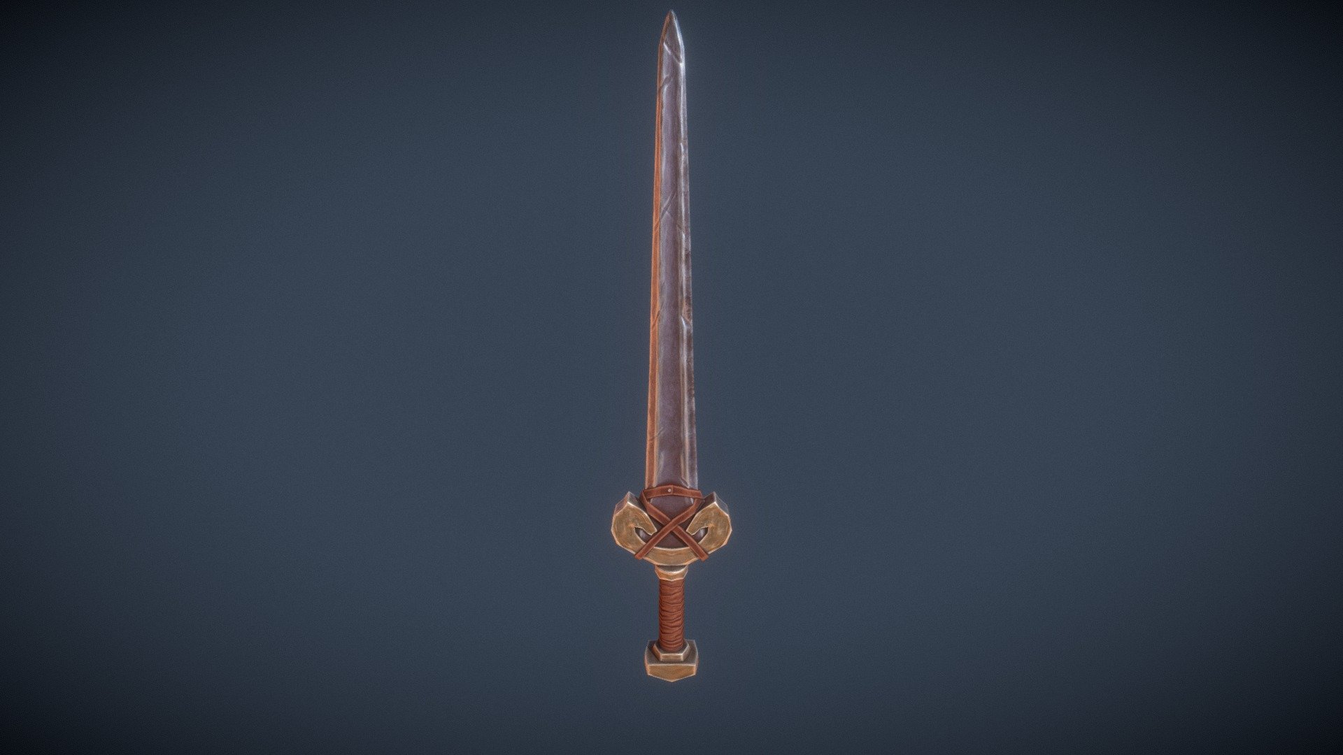 Low poly stylized Sword - Buy Royalty Free 3D model by zivjeli [82c4ce4 ...