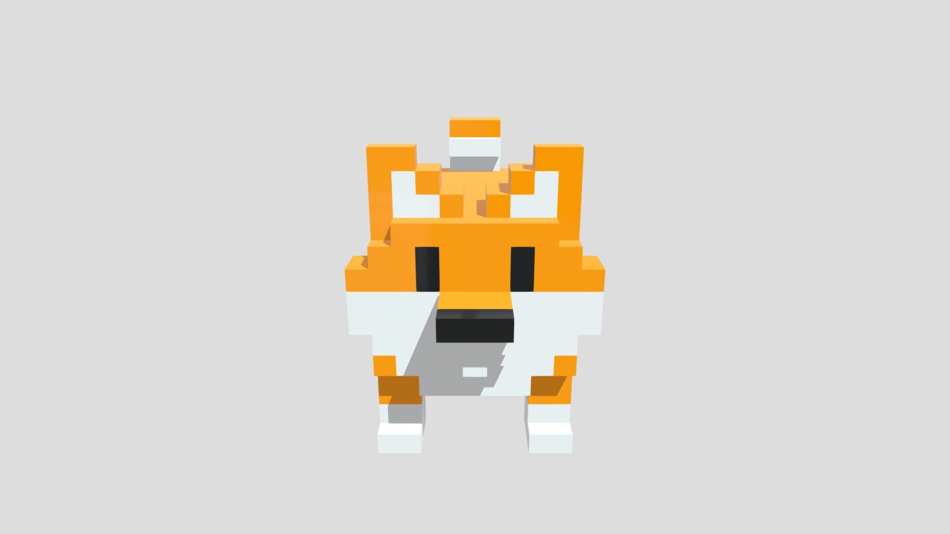 Voxel Dog - 3D model by TR Design 4 (@ali.hussain85057_4) [82c4f30 ...