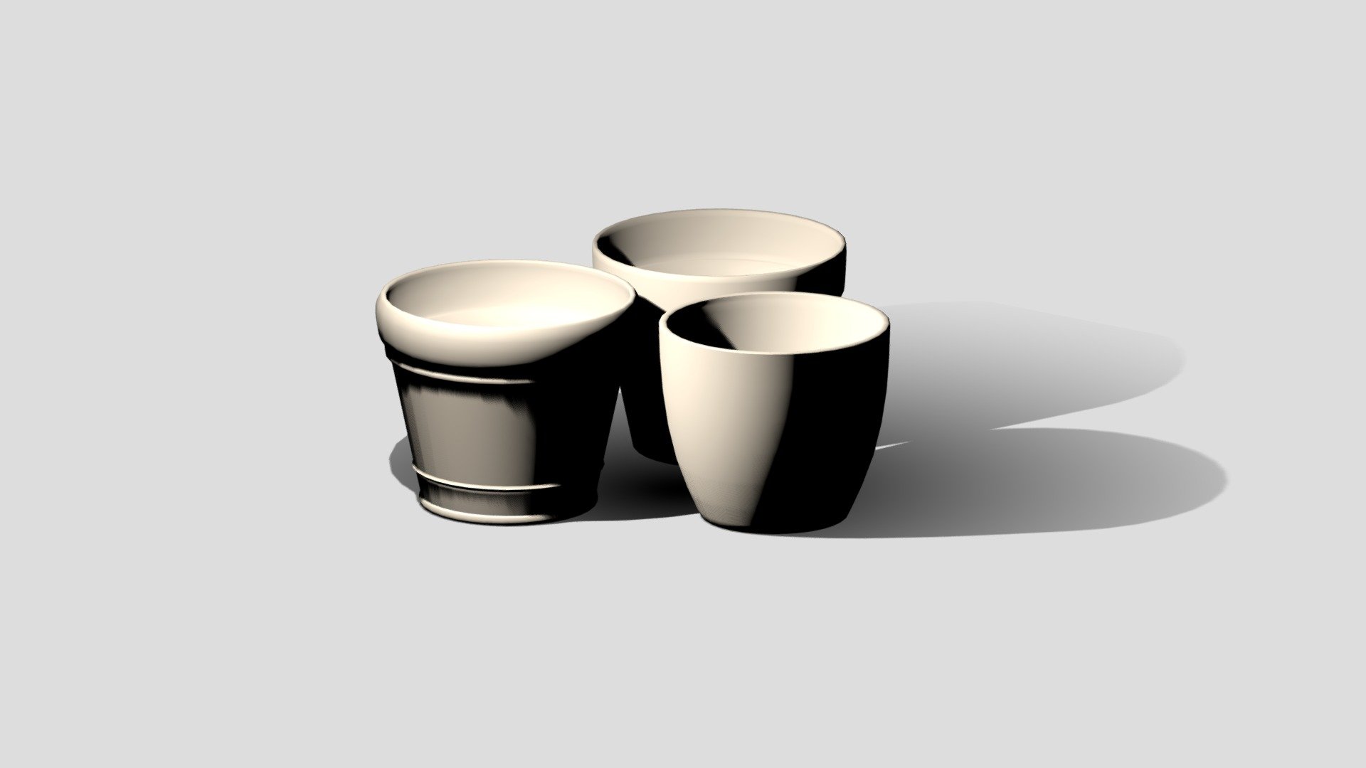 Pots - 3D model by golgauthic [82c8380] - Sketchfab