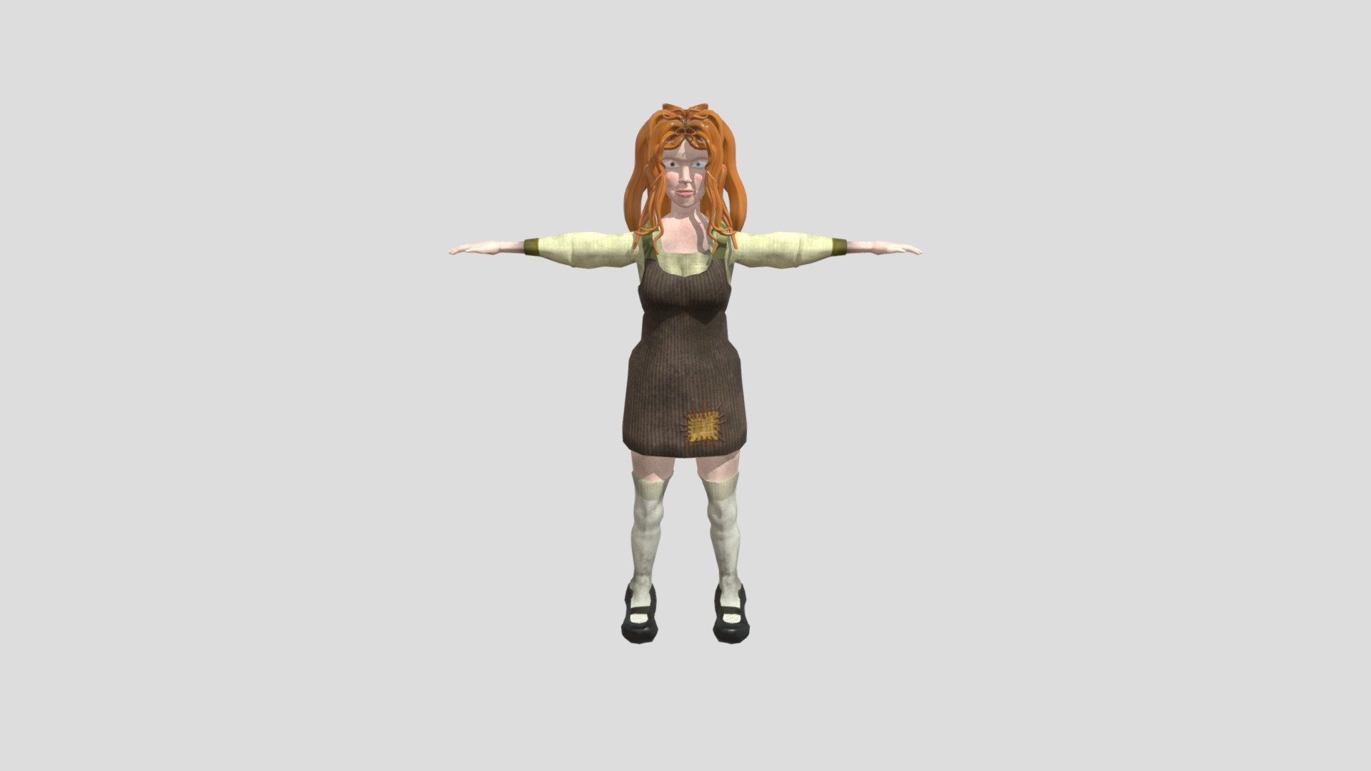Nora Textured - Download Free 3D model by Hannah (@hmkpong) [82c884b] - Sketchfab