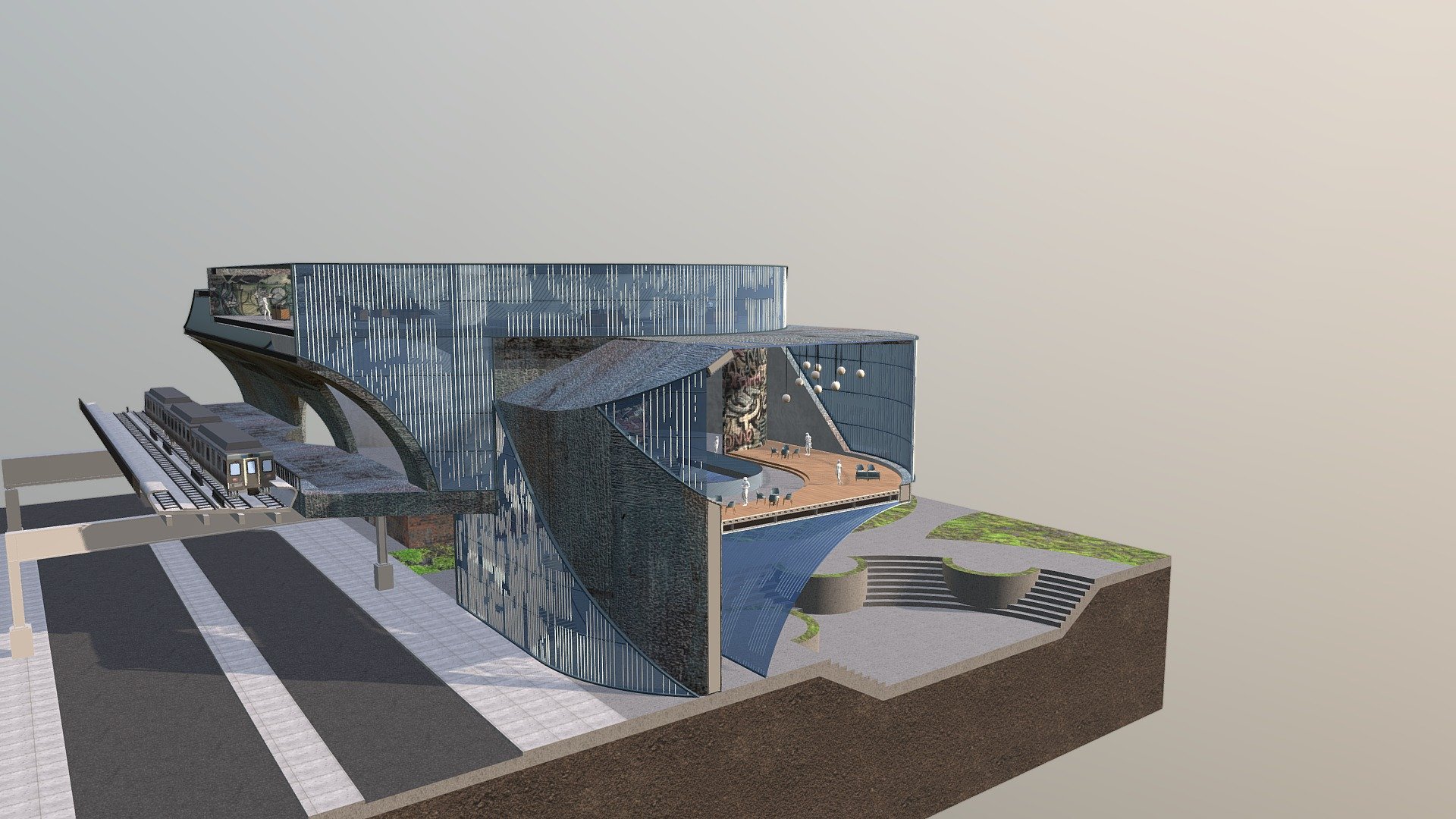 Interactive Section Model - 3D model by Jiacheng (@Jiacheng5) [82c999e ...