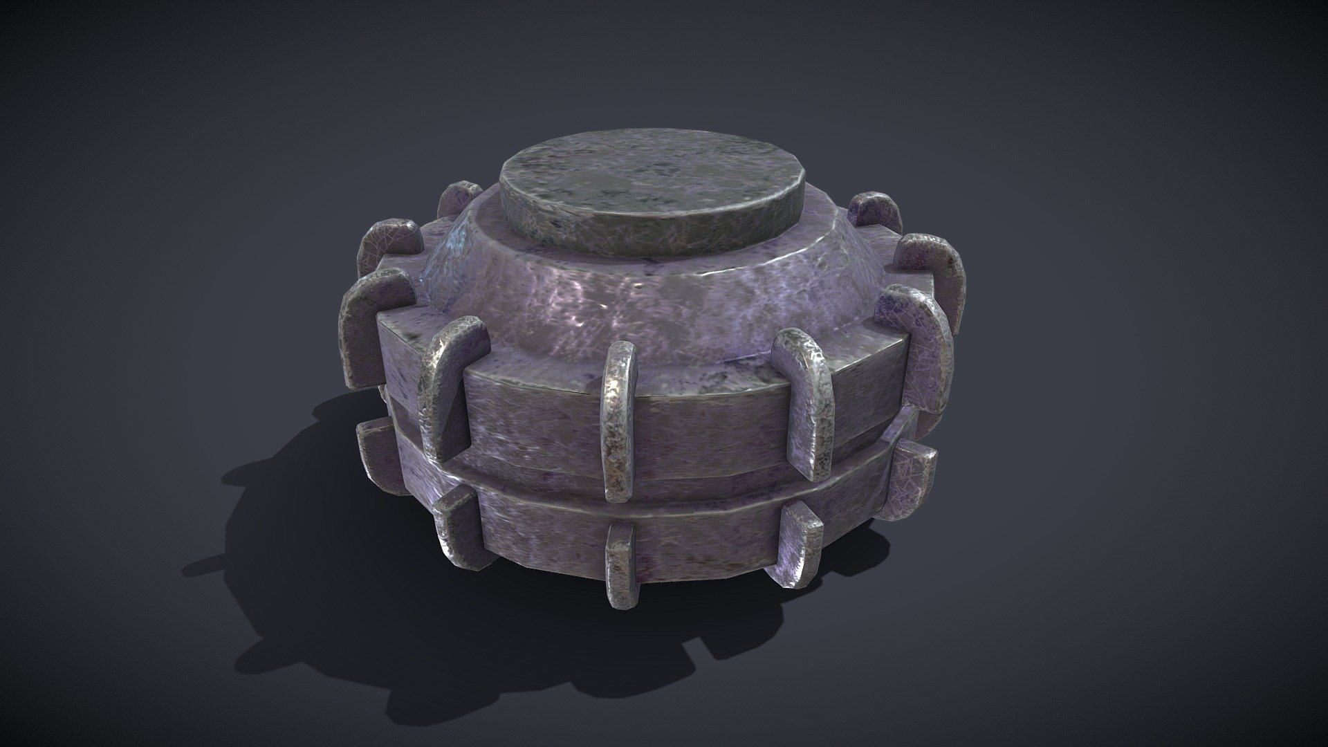 Old Land Mine - Download Free 3D model by Memorie [82ca2d3] - Sketchfab