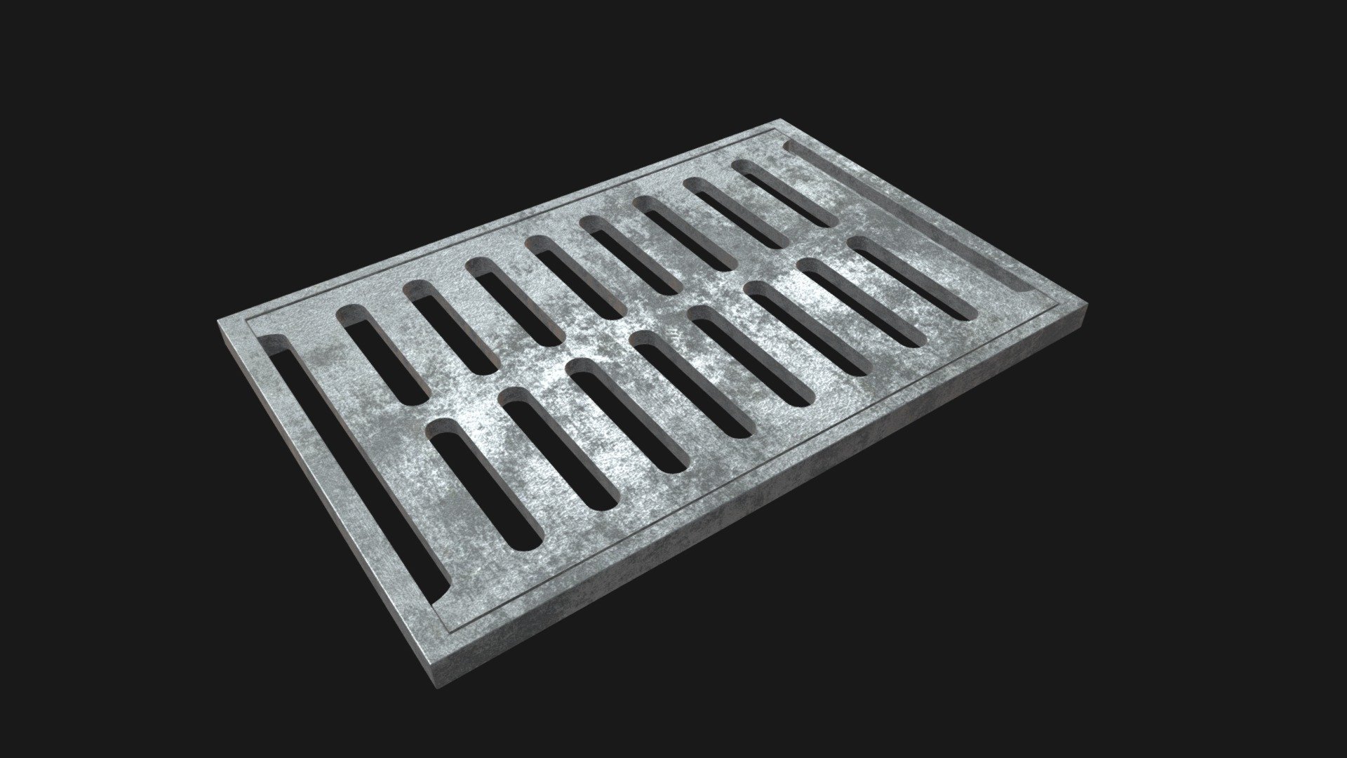 Sewer grate 1 - Buy Royalty Free 3D model by FrancescoMilanese [82ca95c ...