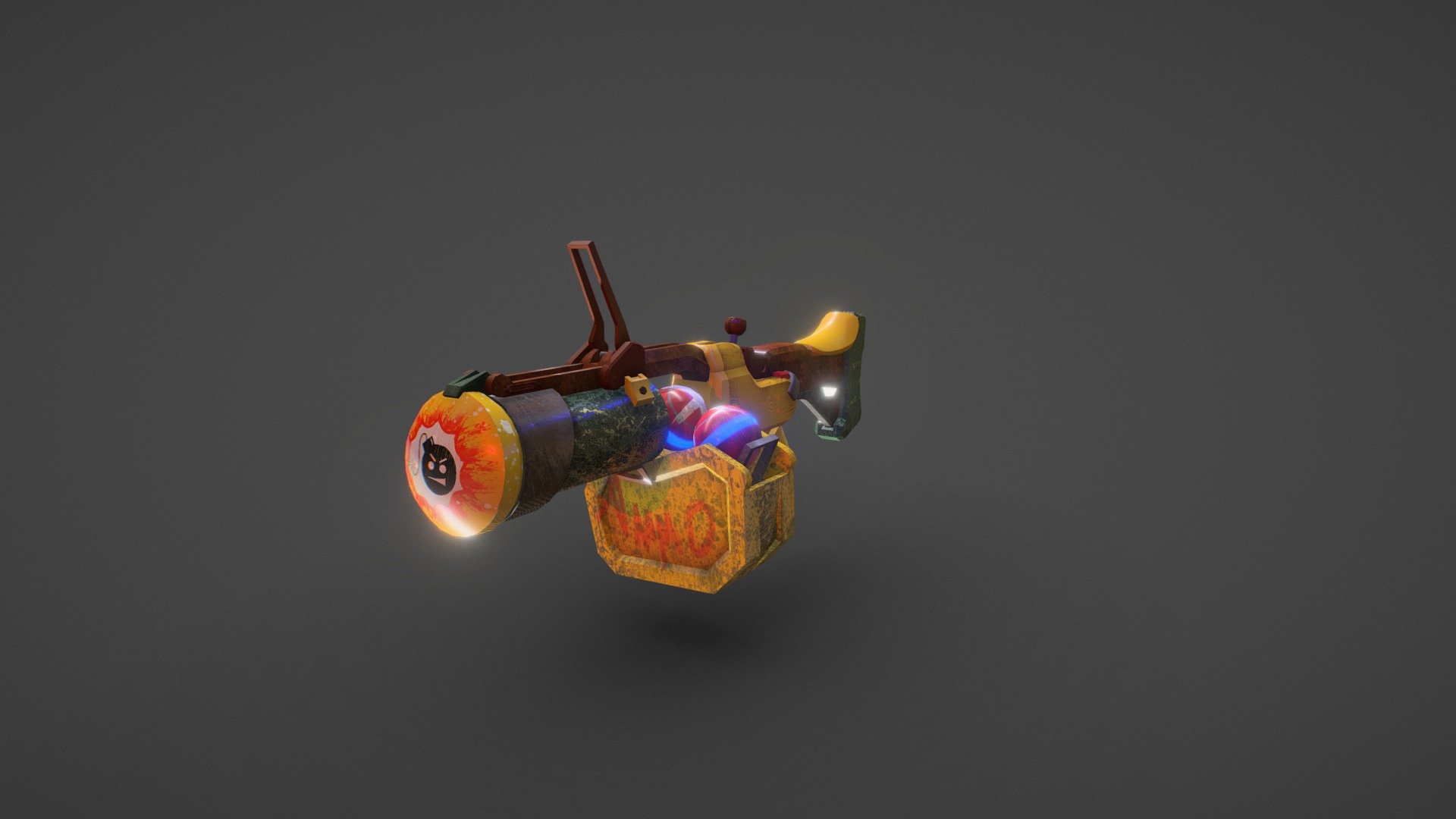 Grenade Launcher - Download Free 3D model by Michele.Passerino [82cbe4d ...