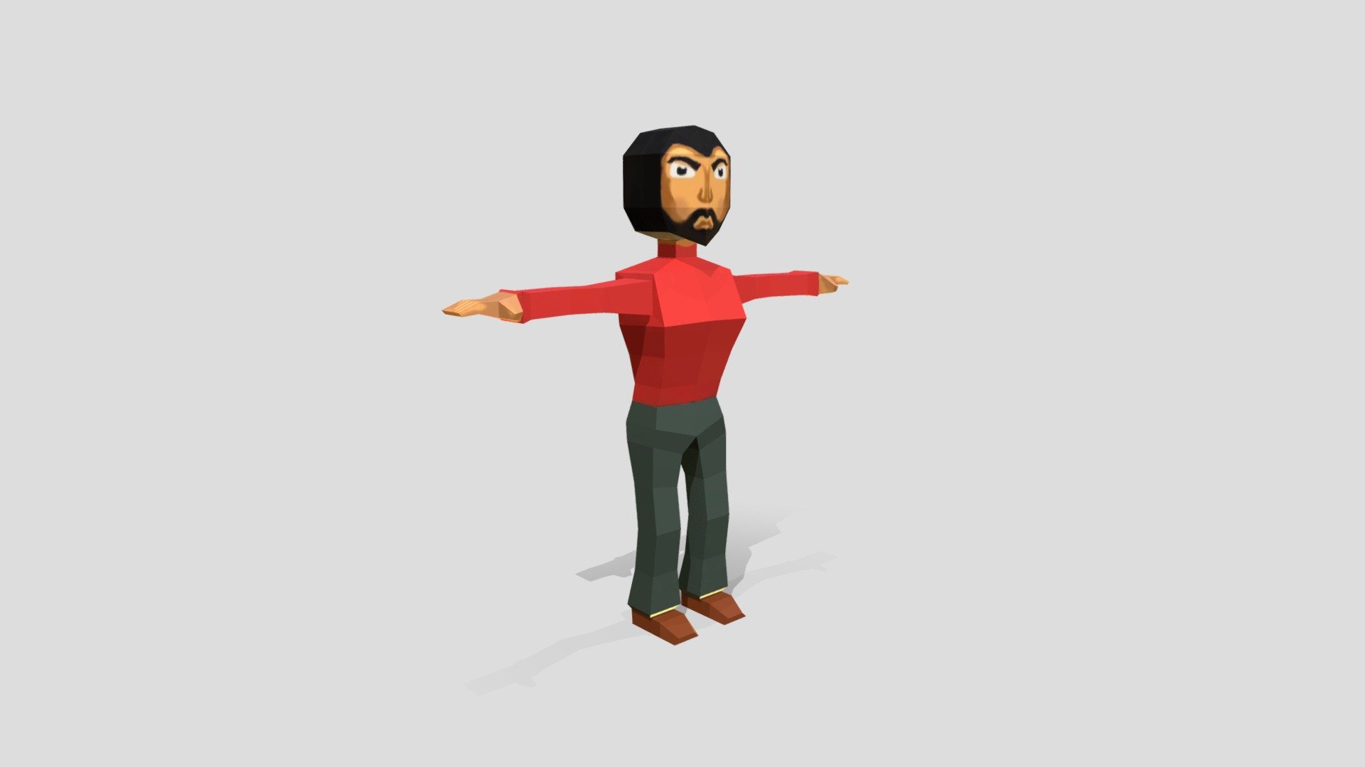 Formas Estilizadas: Una Persona en Low Poly - Download Free 3D model by ...