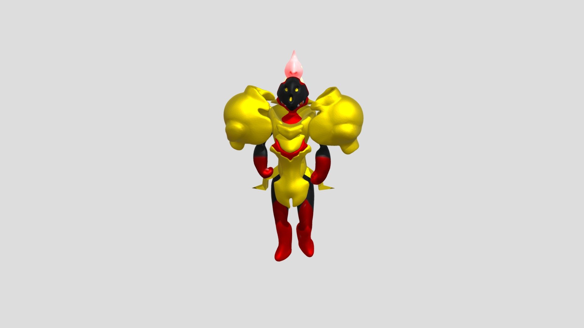 Armarouge Walking - 3D model by ajreyeslebron [82cc0f7] - Sketchfab