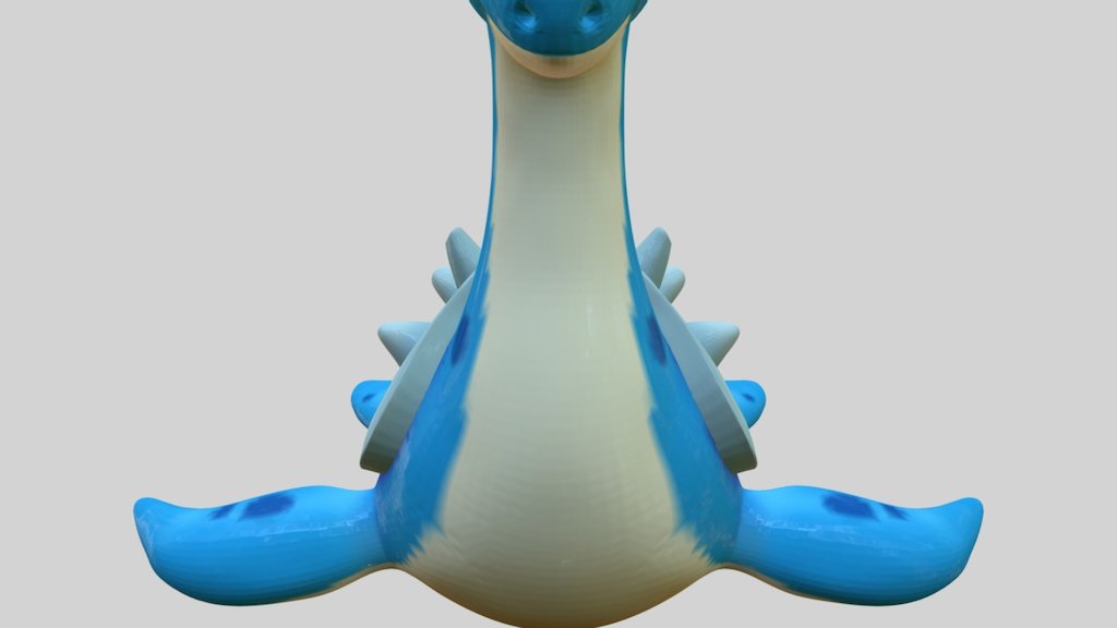Lapras - 3D model by victorymarchart [82cf499] - Sketchfab