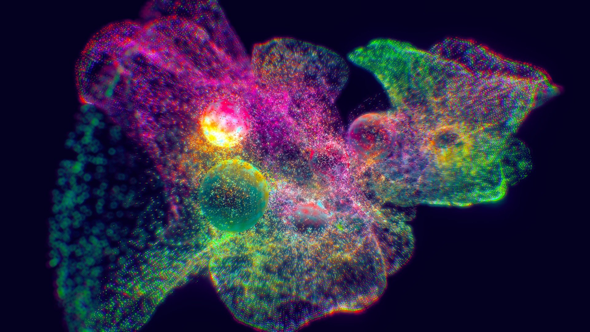 Point Cloud Vortex Field - 3D model by Luís Cherubini (@luischerub ...