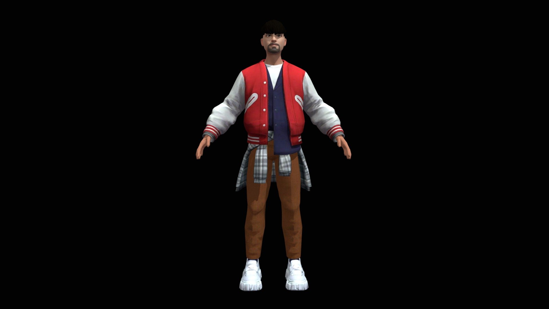 male character #6 - Download Free 3D model by BELAZ (@asset_for_games ...