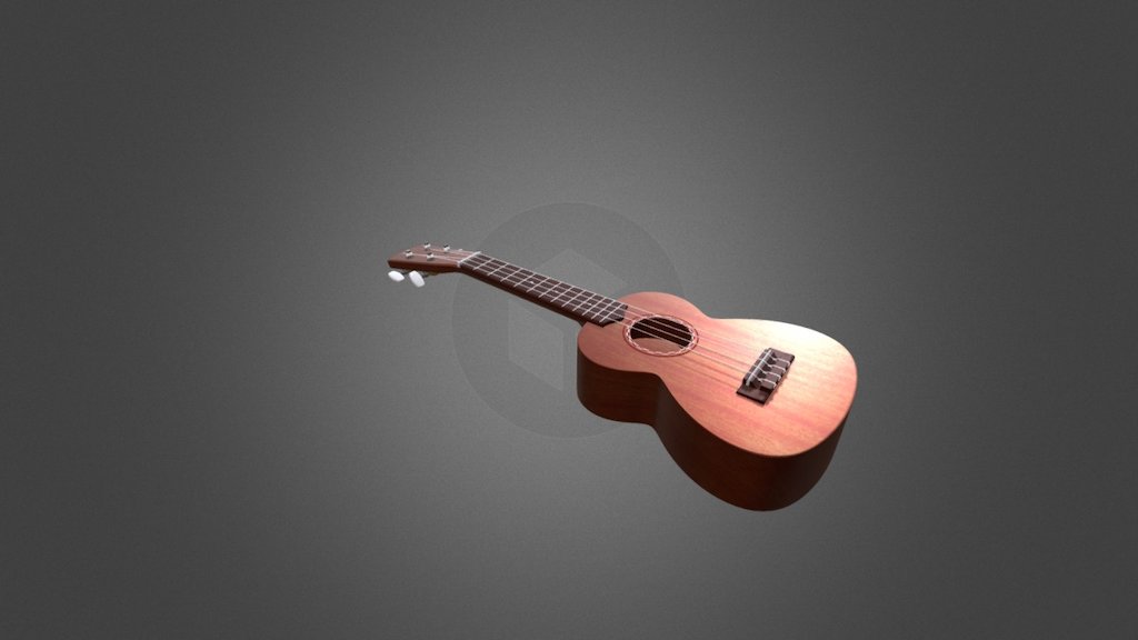 Ukulele - 3D model by makaify [82d1379] - Sketchfab