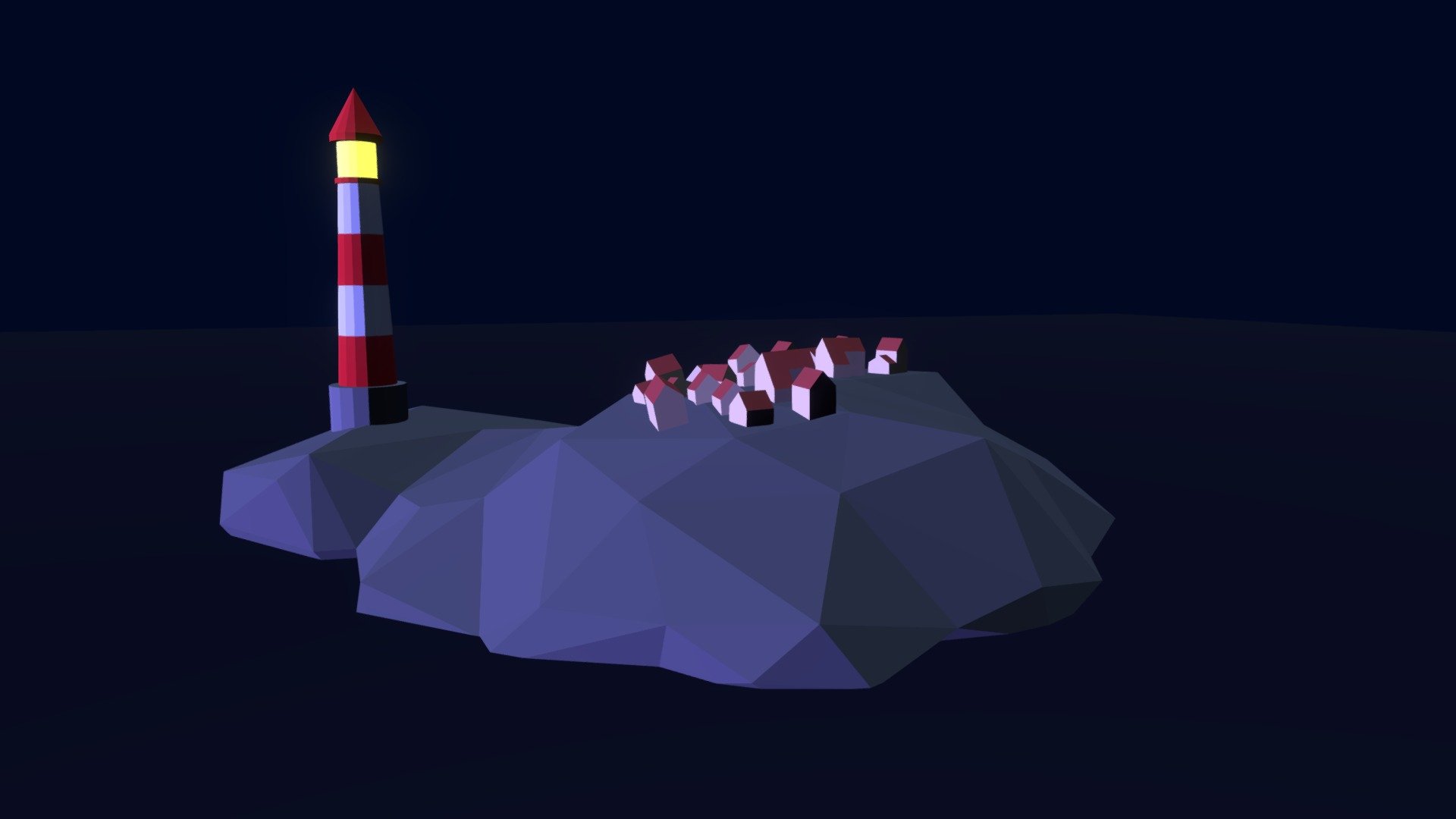 Low Poly Light House - 3D model by Hasan (@Hasan_M) [82d15c4] - Sketchfab