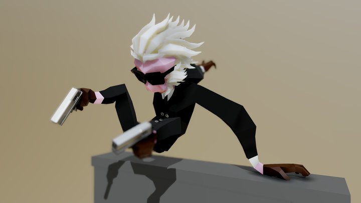 Monkey 3D models - Sketchfab