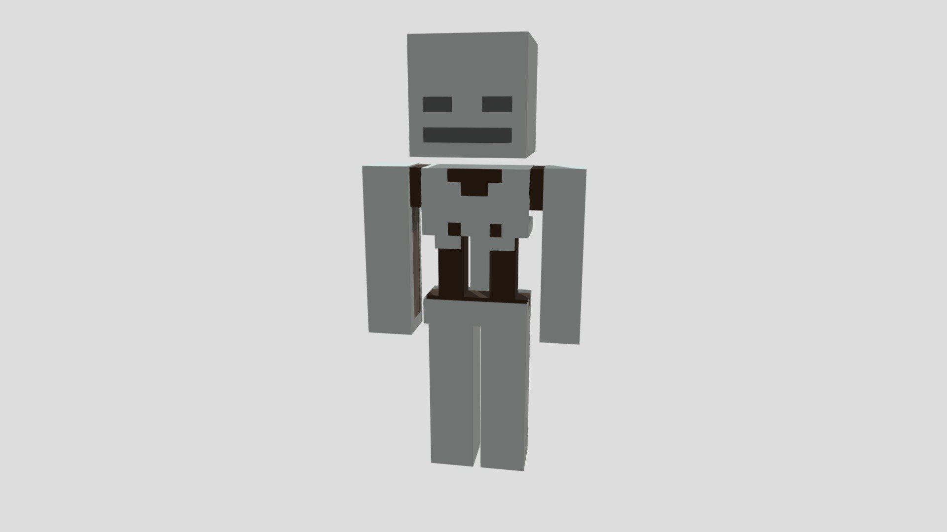 Skeleton Original by nikxel - Download Free 3D model by Creeper Demon Lord (@Overlord_of_Sin ...