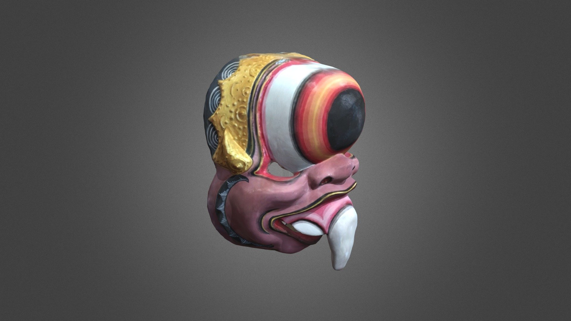 Buta Cuil / Leyak Mata Besik - 3D model by I Wayan Muka Mask Product ...