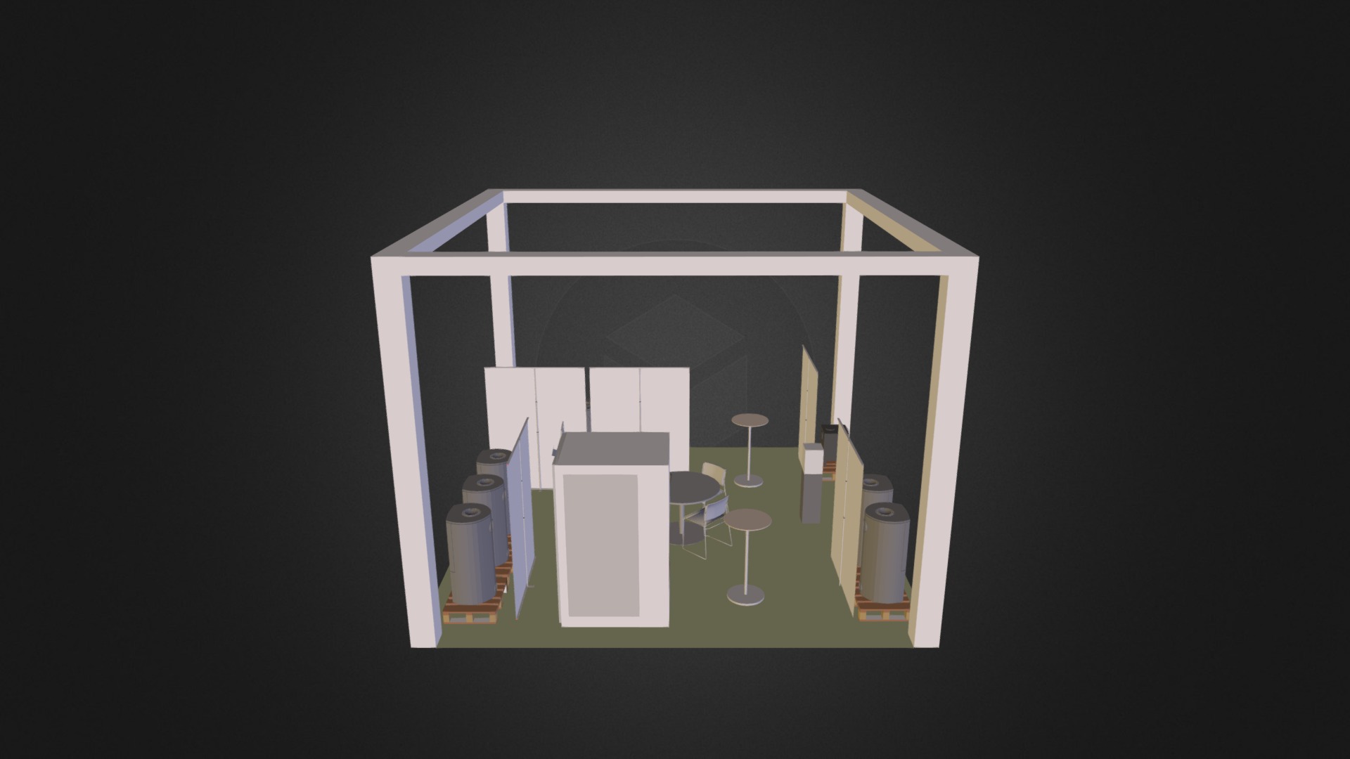 Stand p6 - 3D model by evomedia [82d3cab] - Sketchfab