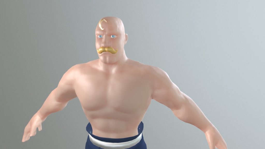 Alex Armstrong - 3D model by gheedu [82d3ee7] - Sketchfab