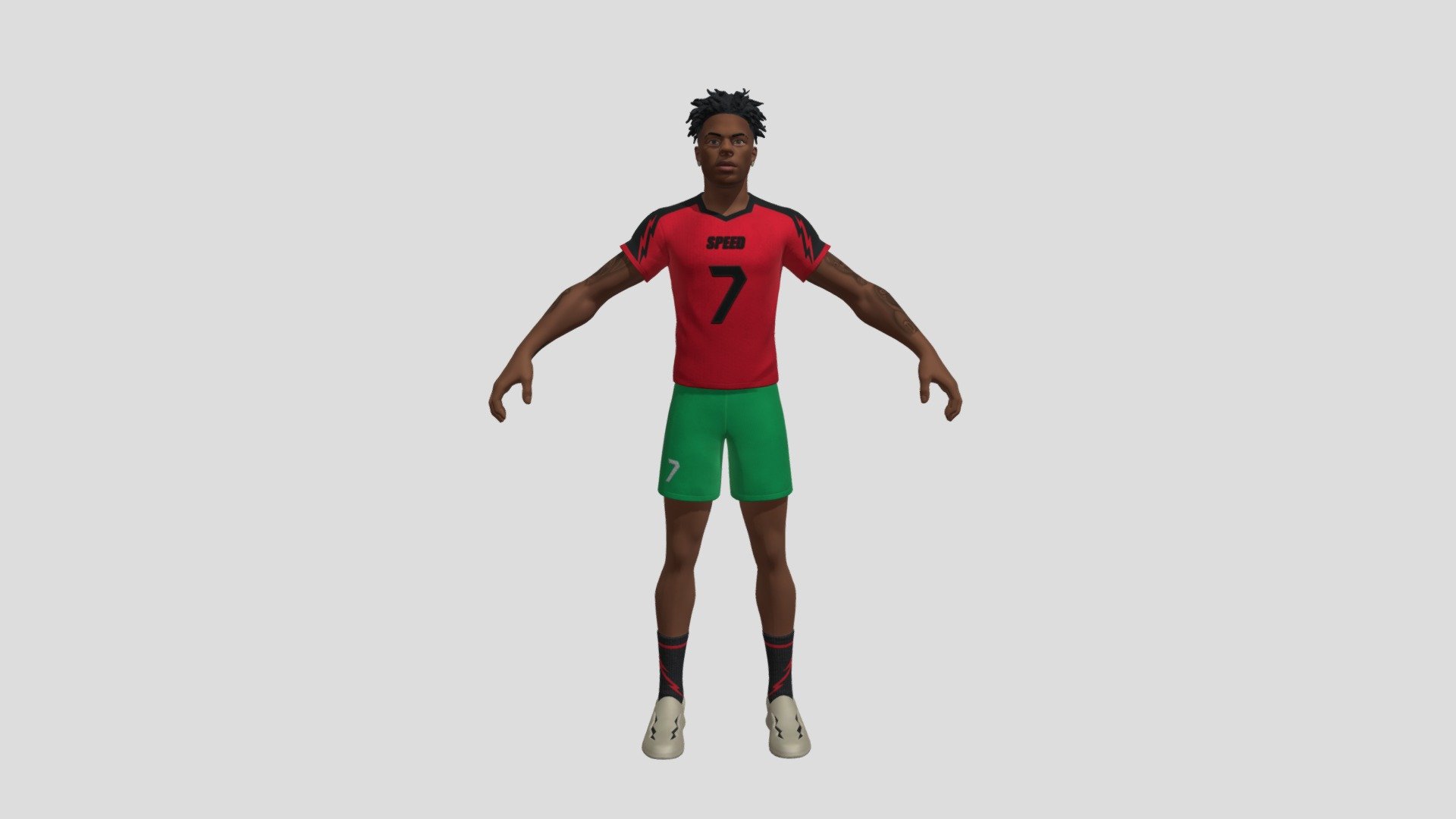 IShowSpeed - Fortnite Skin - Download Free 3D model by GatoBugadoBR ...