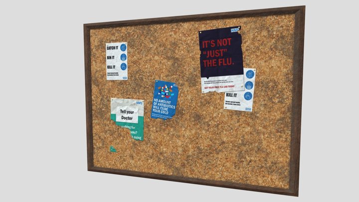 Noticeboard 3D models - Sketchfab