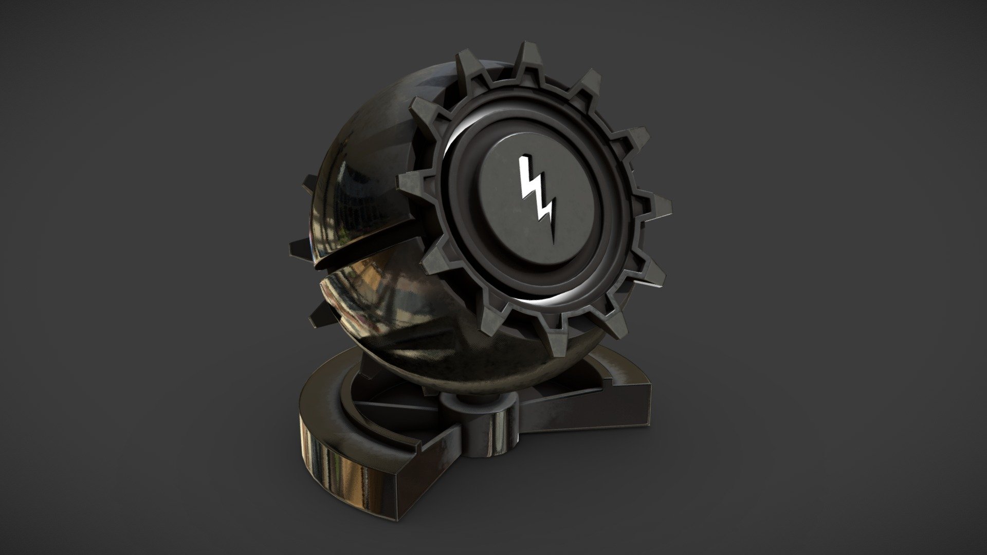 Shader Ball: Blitz - 3D model by qwatonik [82d58b7] - Sketchfab