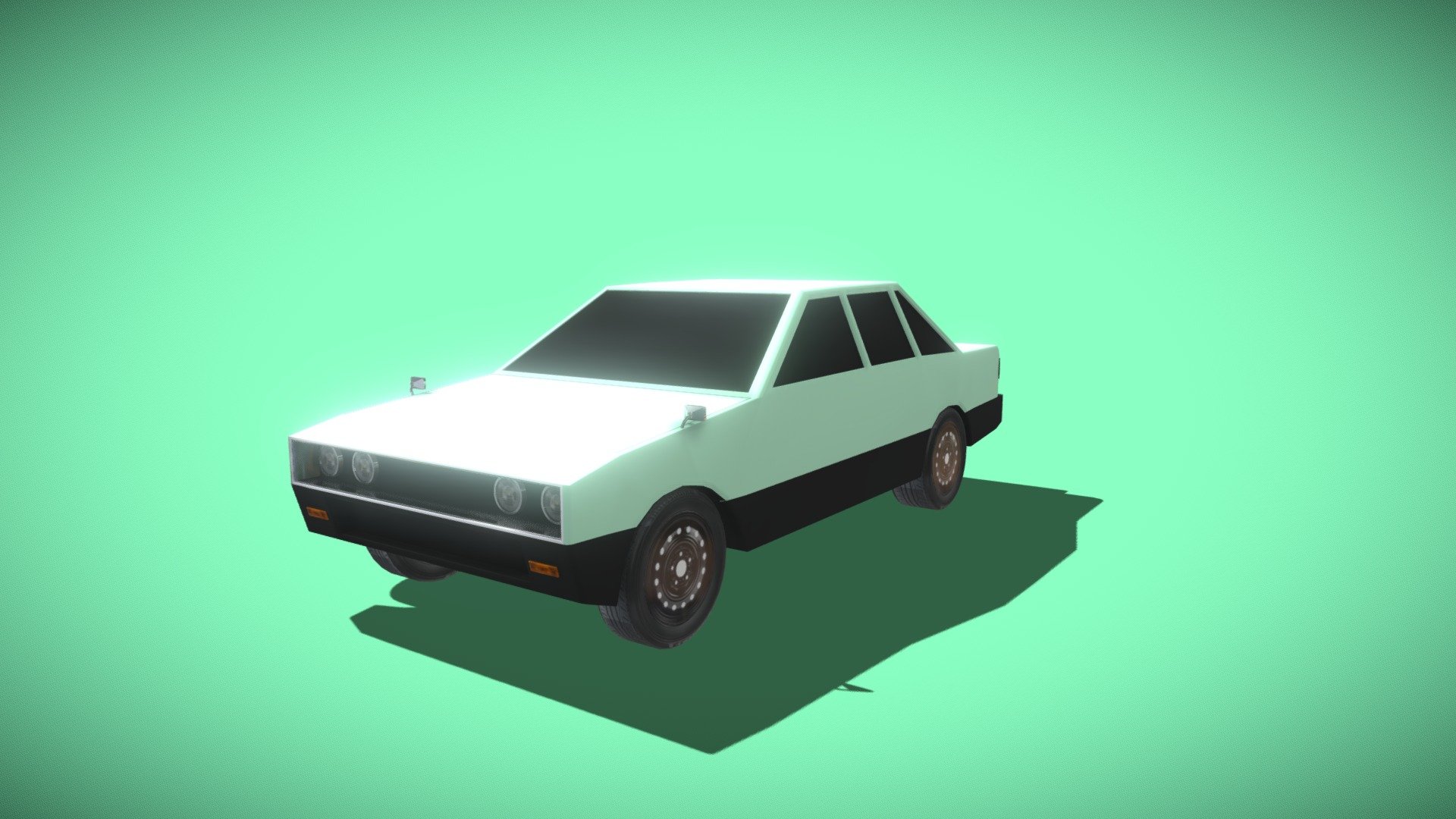 Generic Old Sedan - Download Free 3D model by the 86 guy (@the_86_guy ...