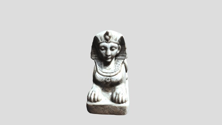 Sphinx-cat 3D models - Sketchfab