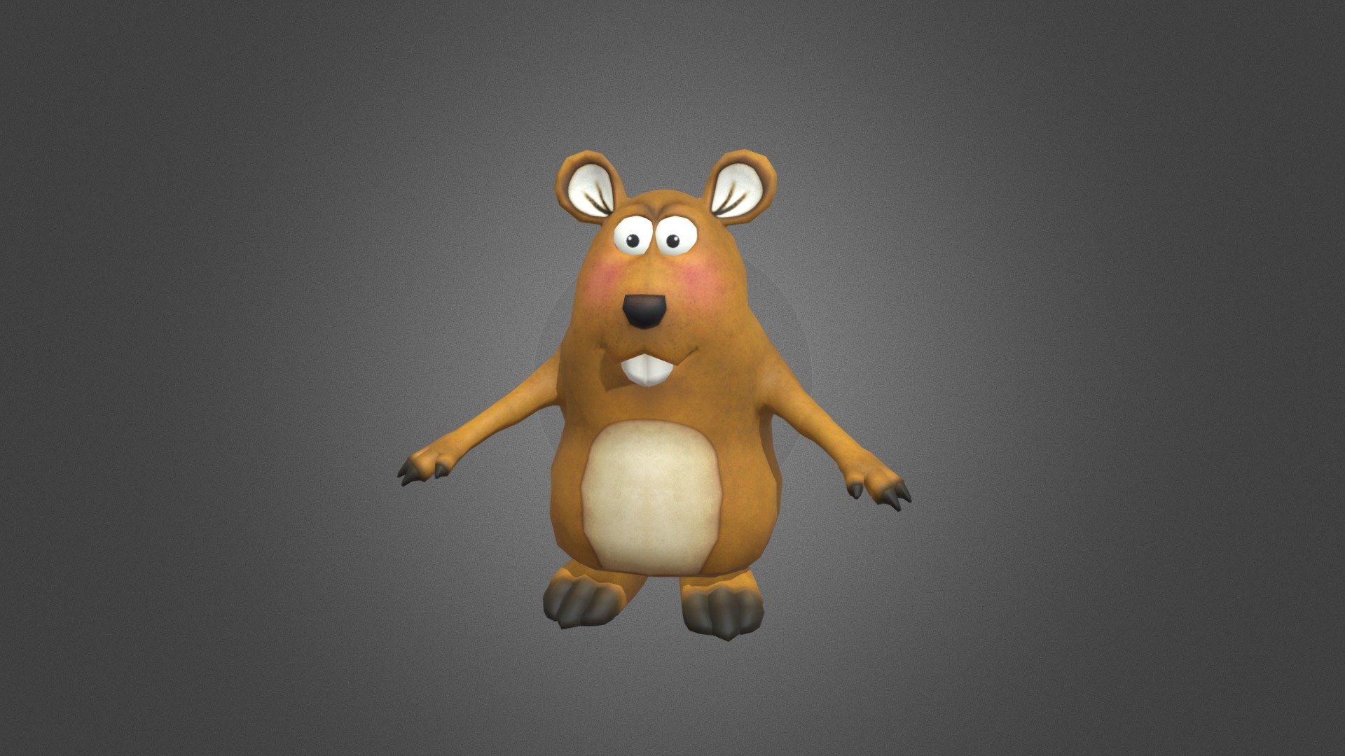 cartoon Mouse - Buy Royalty Free 3D model by tingting_er [82d866a] - Sketchfab Store