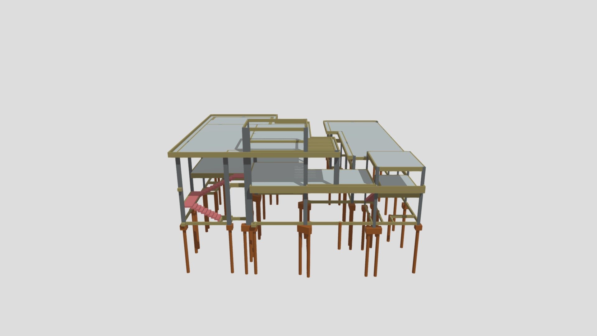 Estrutural Ricardo Rabelo - 3D model by PROCALCULO [82d88fb] - Sketchfab