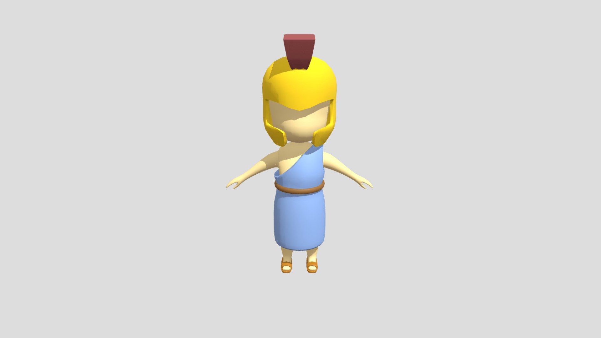 Run character low poly roman - Download Free 3D model by joao1866775 ...