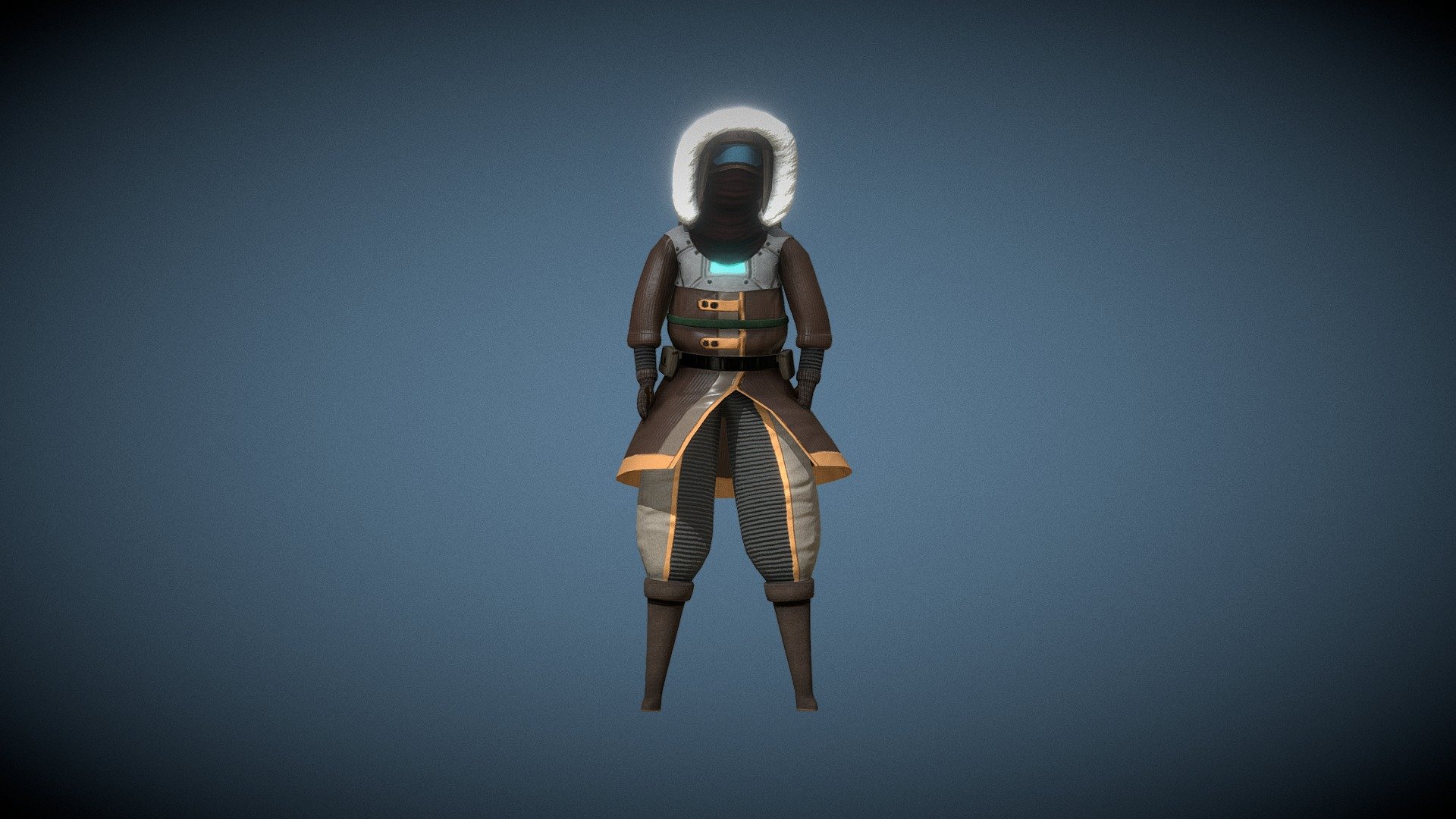 Icy explorer - 3D model by Sanni Mäkinen (@shiny_sanni) [82dc18e ...