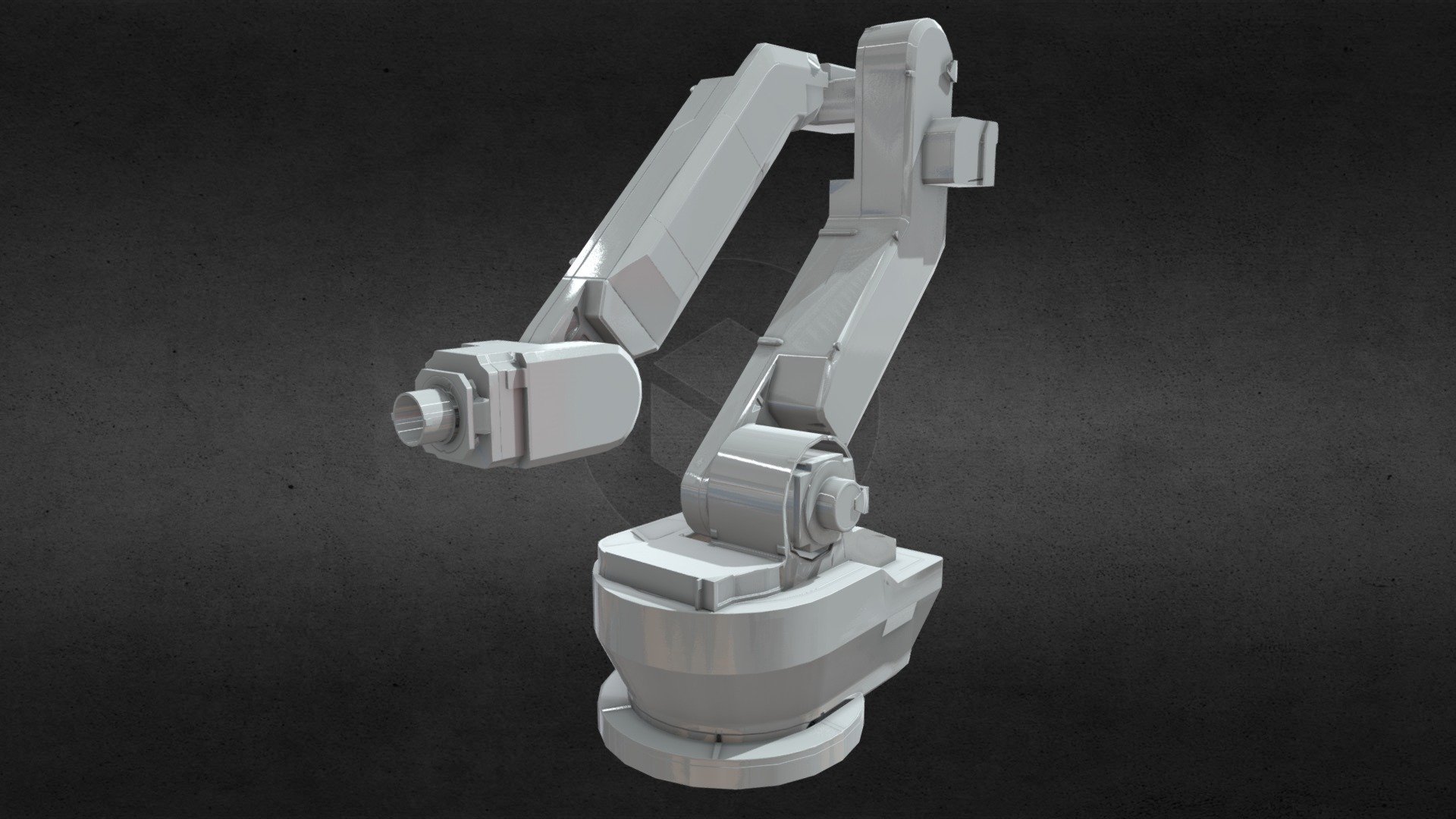Kuma Industrial Robot Baking Progress(WIP) - 3D model by renegadehatter ...