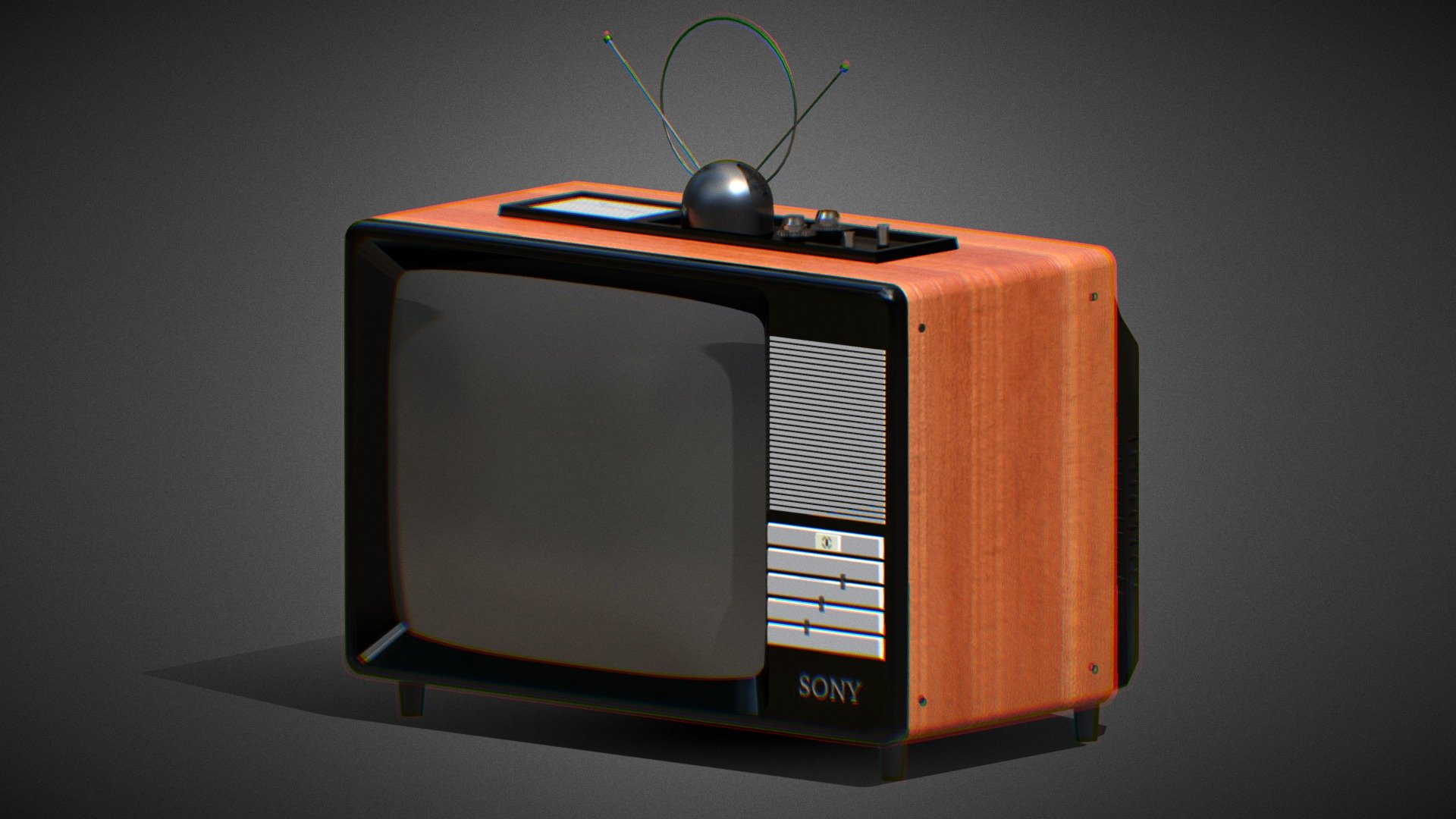Old TV - 3D model by nmarquez3D [82df636] - Sketchfab