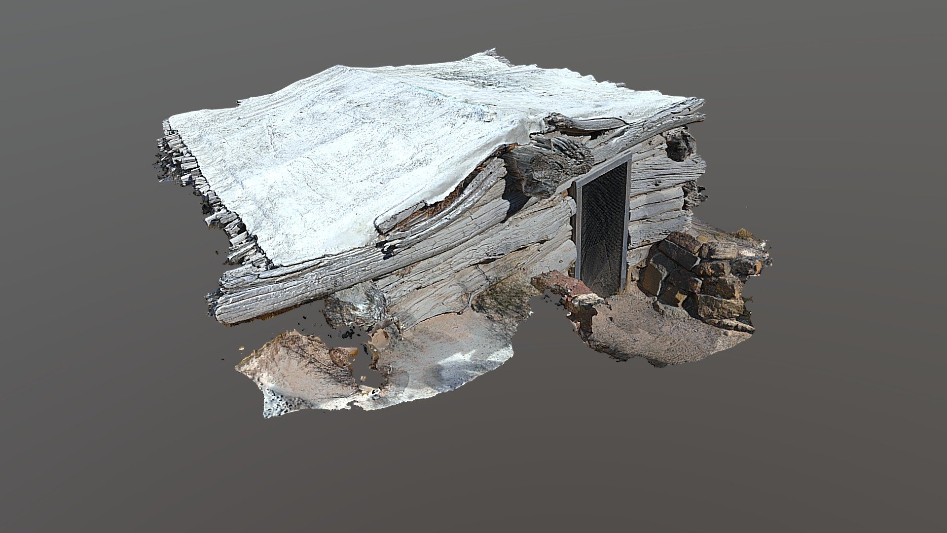 Arches NP - Pre-Stab Wolfe Ranch Cellar - 3D model by National Park ...