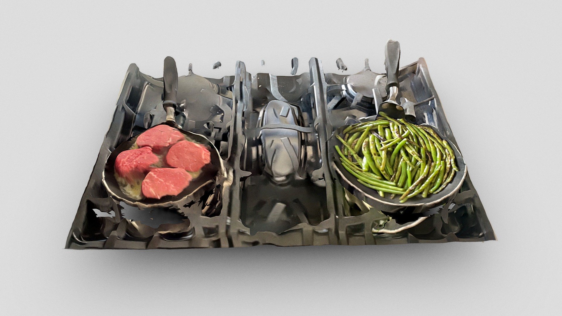 Day 101: Lunch - Download Free 3D model by alban [82e3645] - Sketchfab