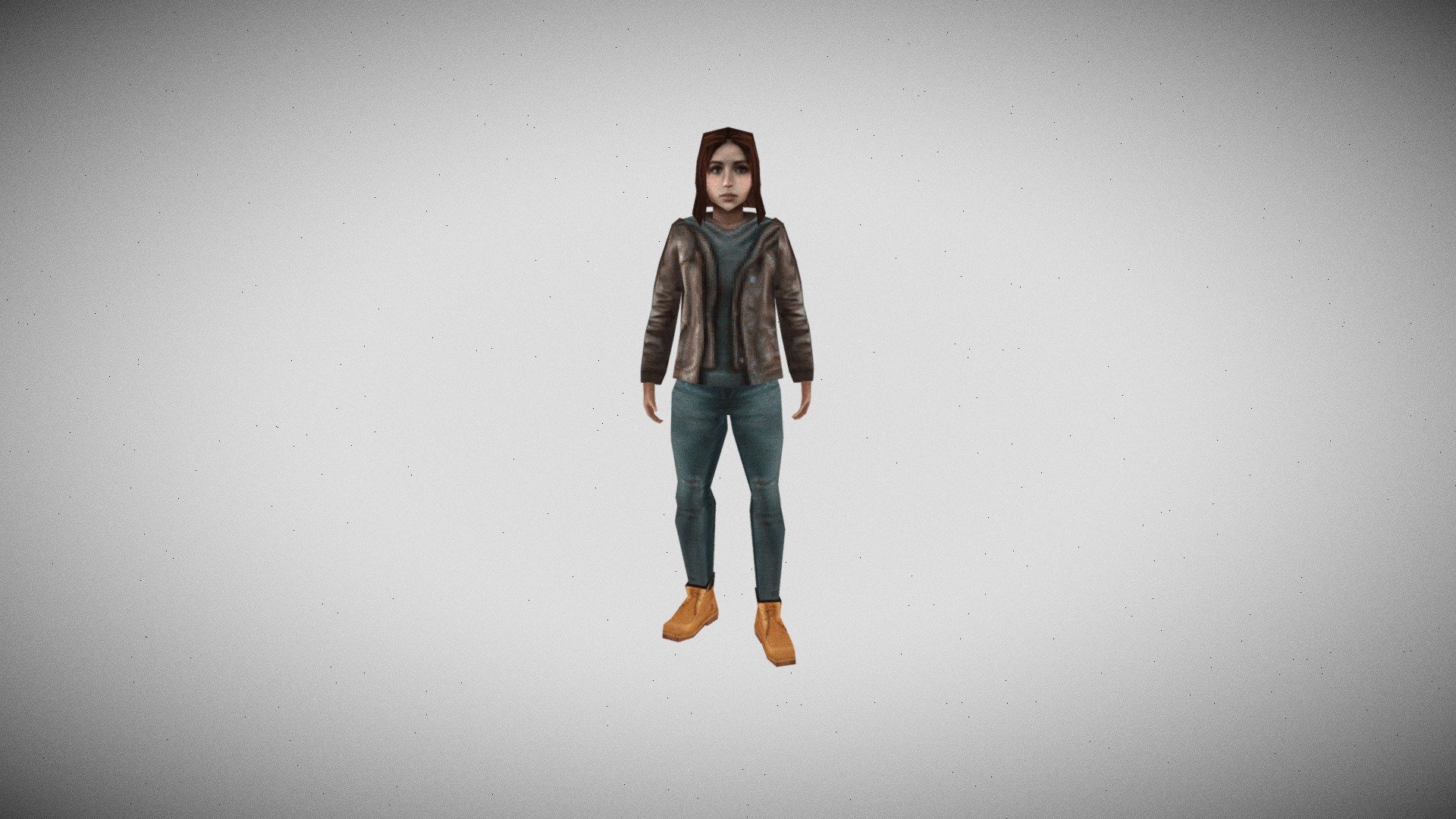 PSX PS1 Female Character 2 (Michelle) - 3D model by albert_buscio ...