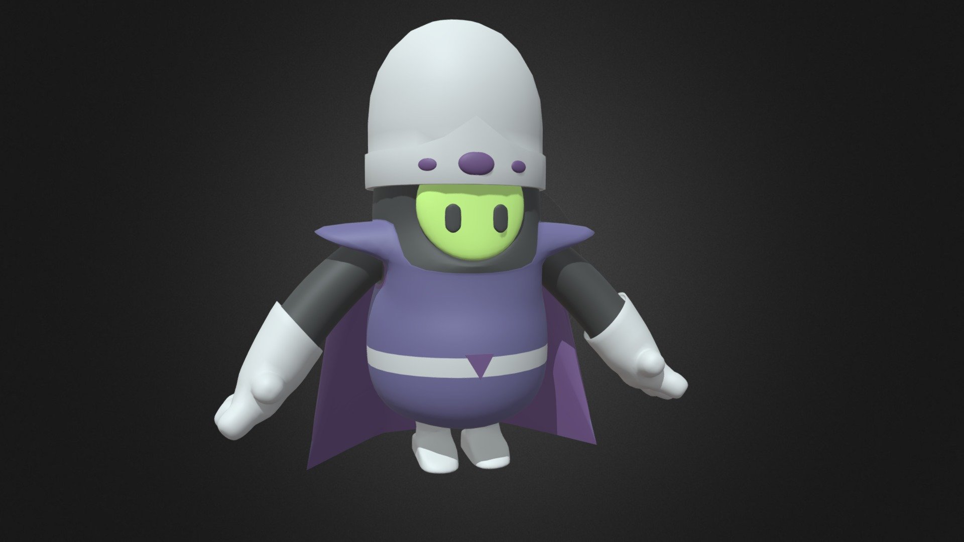 Macaco Louco - Fall Guys - 3D model by gusta.silveira [82e64cd] - Sketchfab