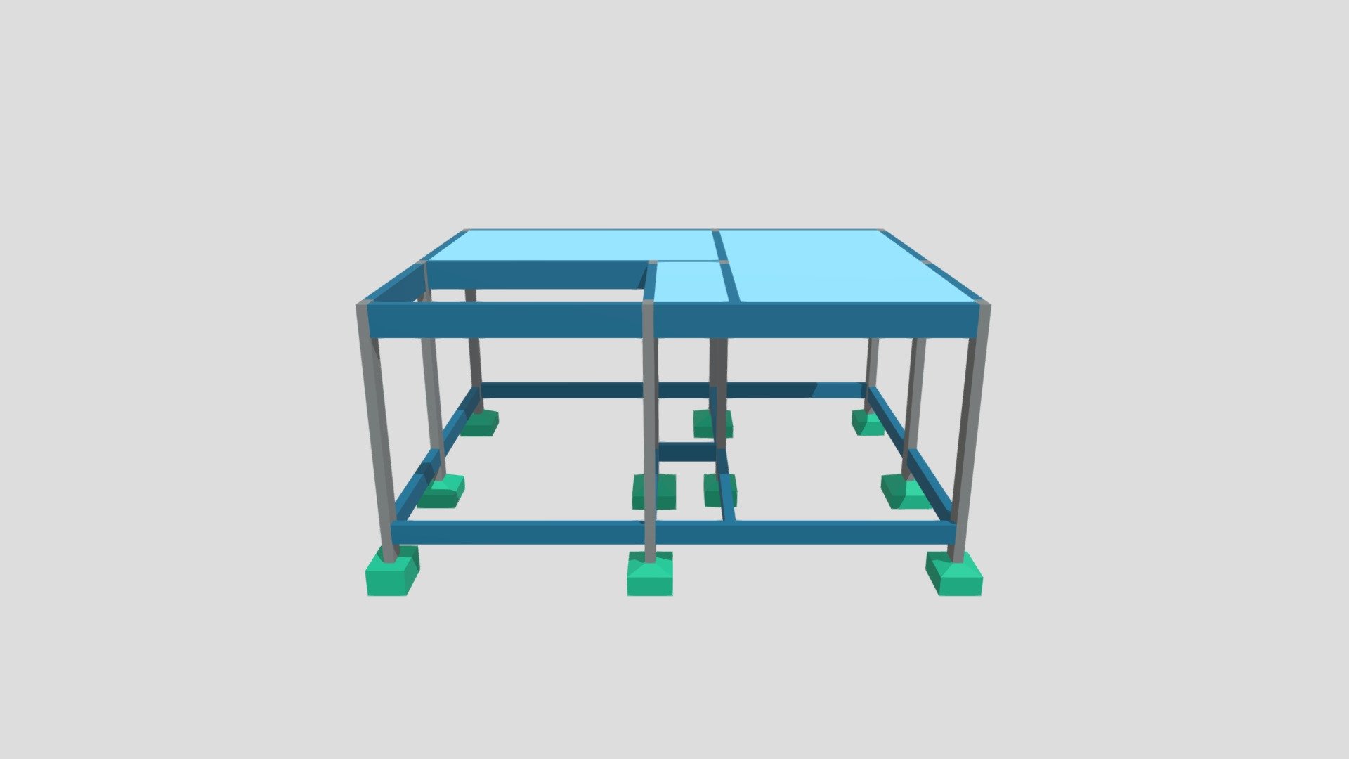 MALHA ESTRUTURAL EX - 3D model by wellitonsousa38 [82e6a54] - Sketchfab