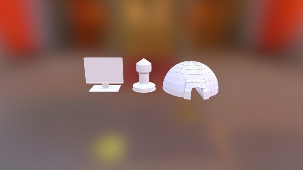 Modeling Primitives - 3D model by Pebbl3s [82e884c] - Sketchfab