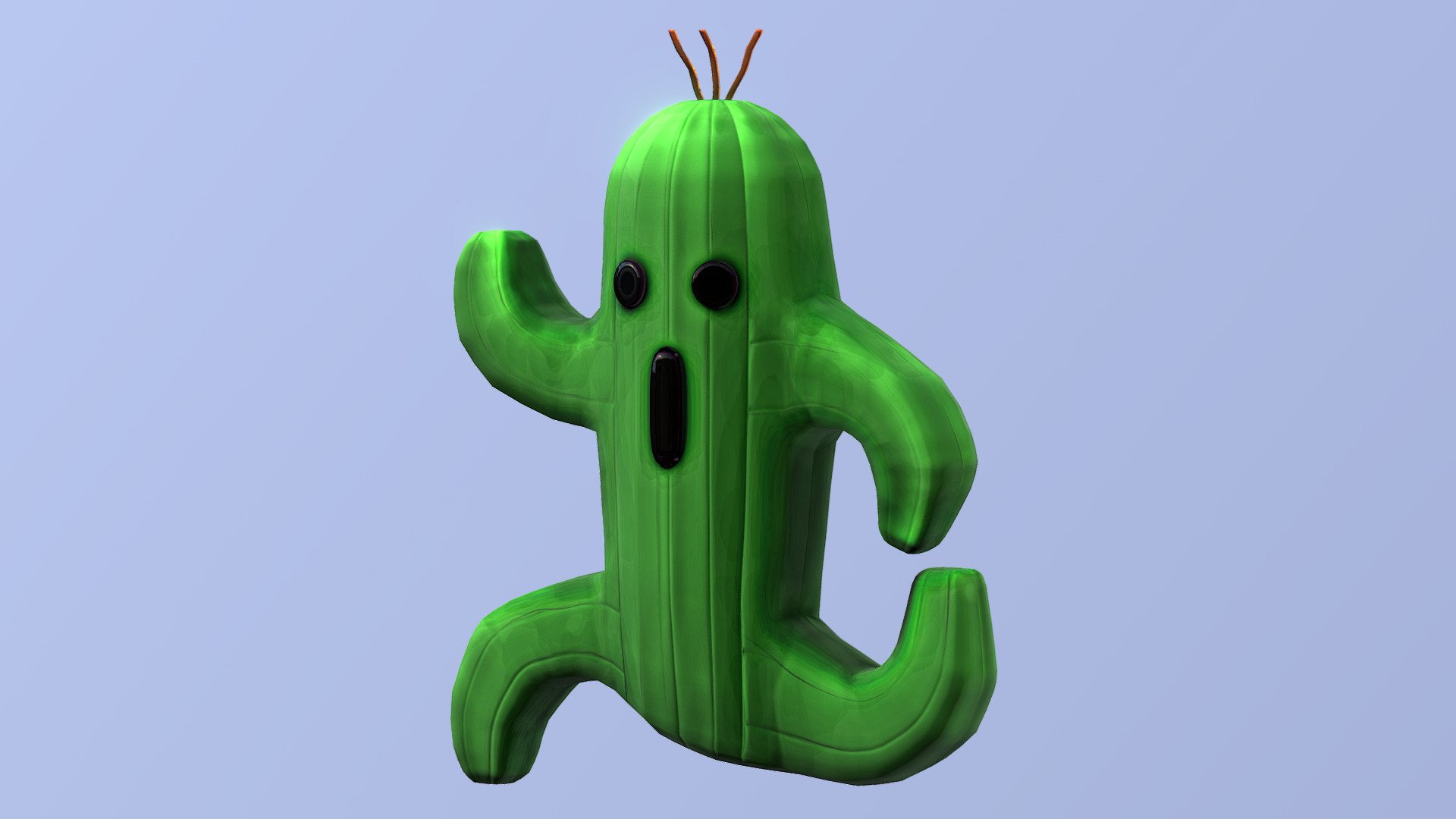 Cactuar - 3D model by redfield__ [82e90e4] - Sketchfab