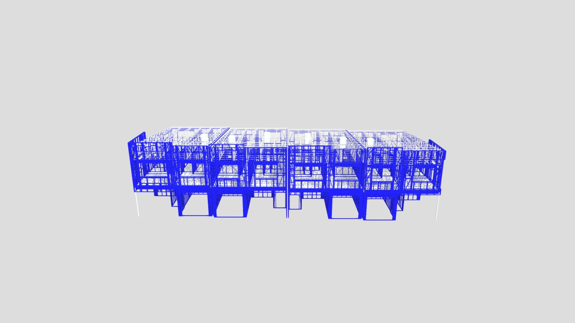 Quadplex Unit 82-85 - 3D model by Tekframe [82e9a24] - Sketchfab