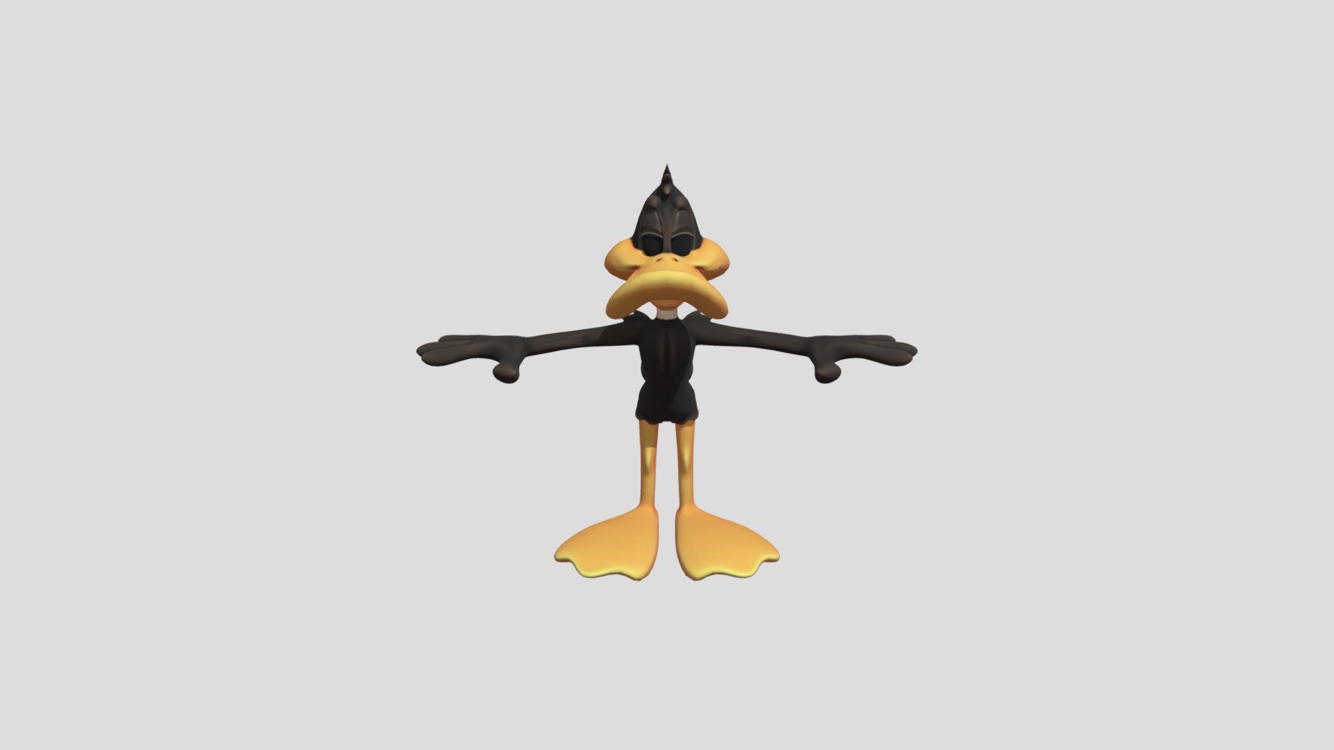 Daffy Duck - Download Free 3D model by MODEZS1 [82ea395] - Sketchfab