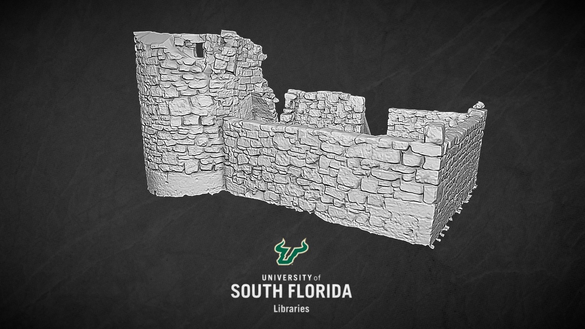 Addison Blockhouse Ruins - 3D model by University of South Florida ...