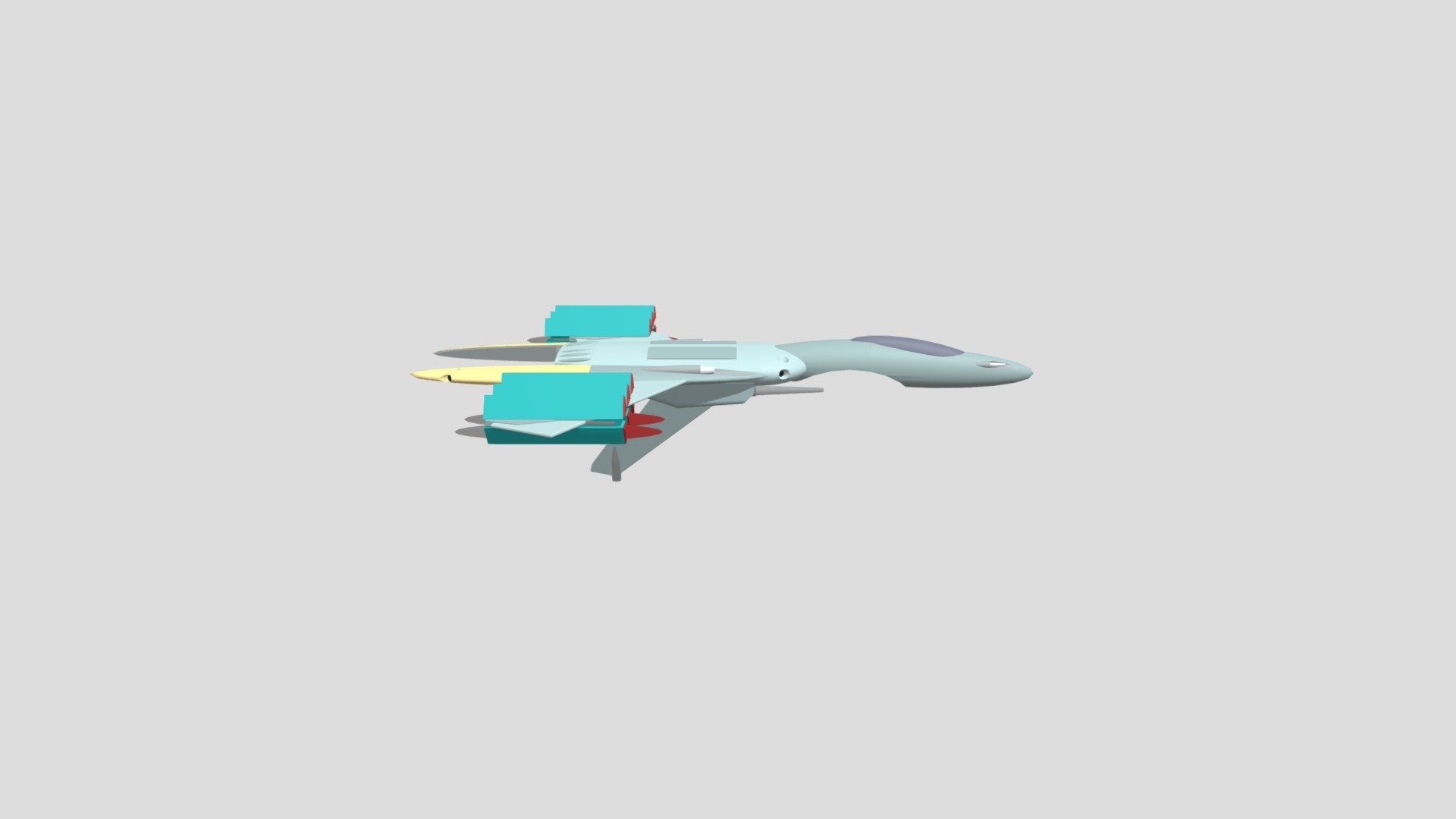 cosmo_fighter - 3D model by flyingmechsofhell [82ef635] - Sketchfab