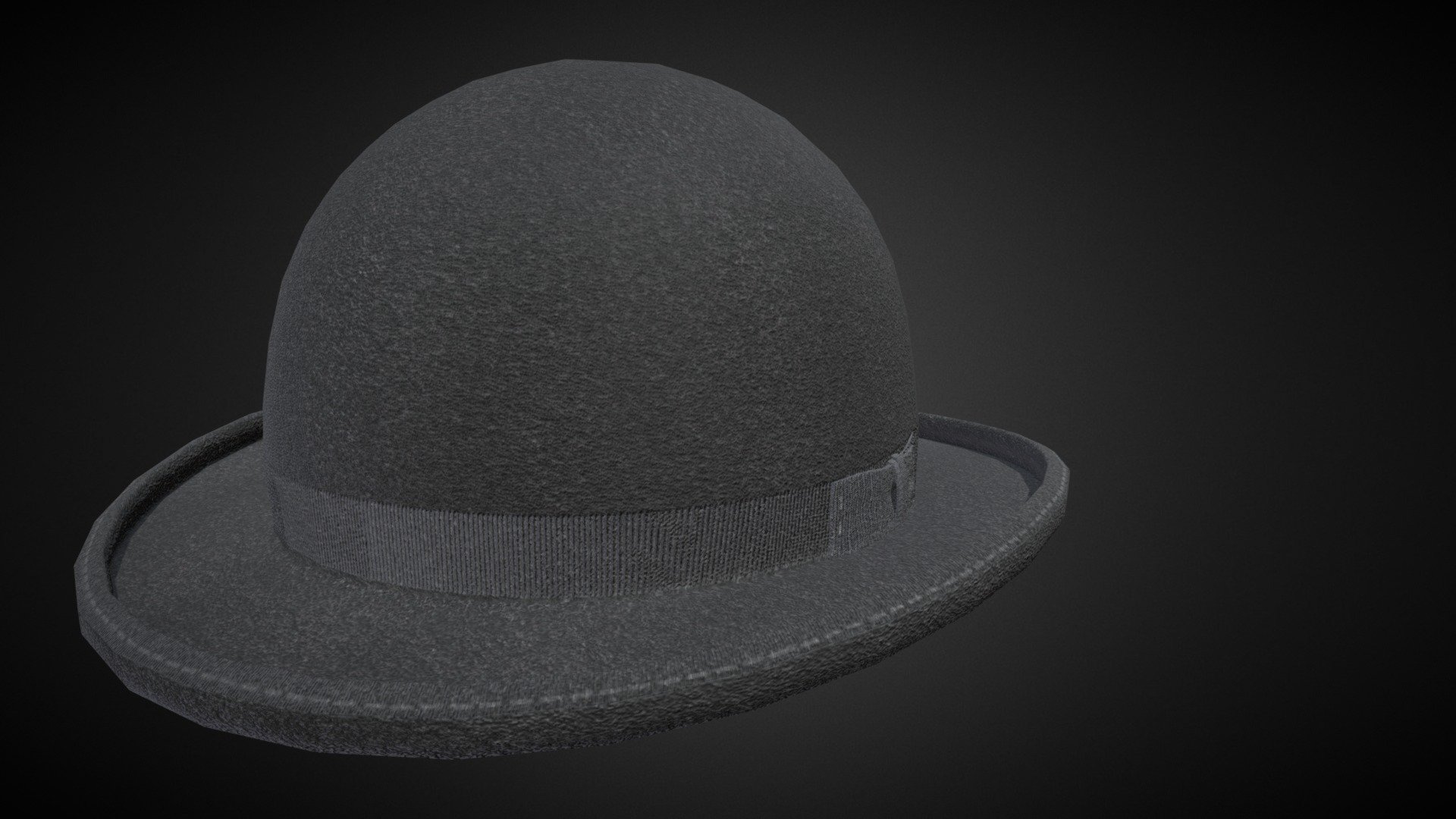 Bowler Hat - 3D model by cultdenys [82f0057] - Sketchfab