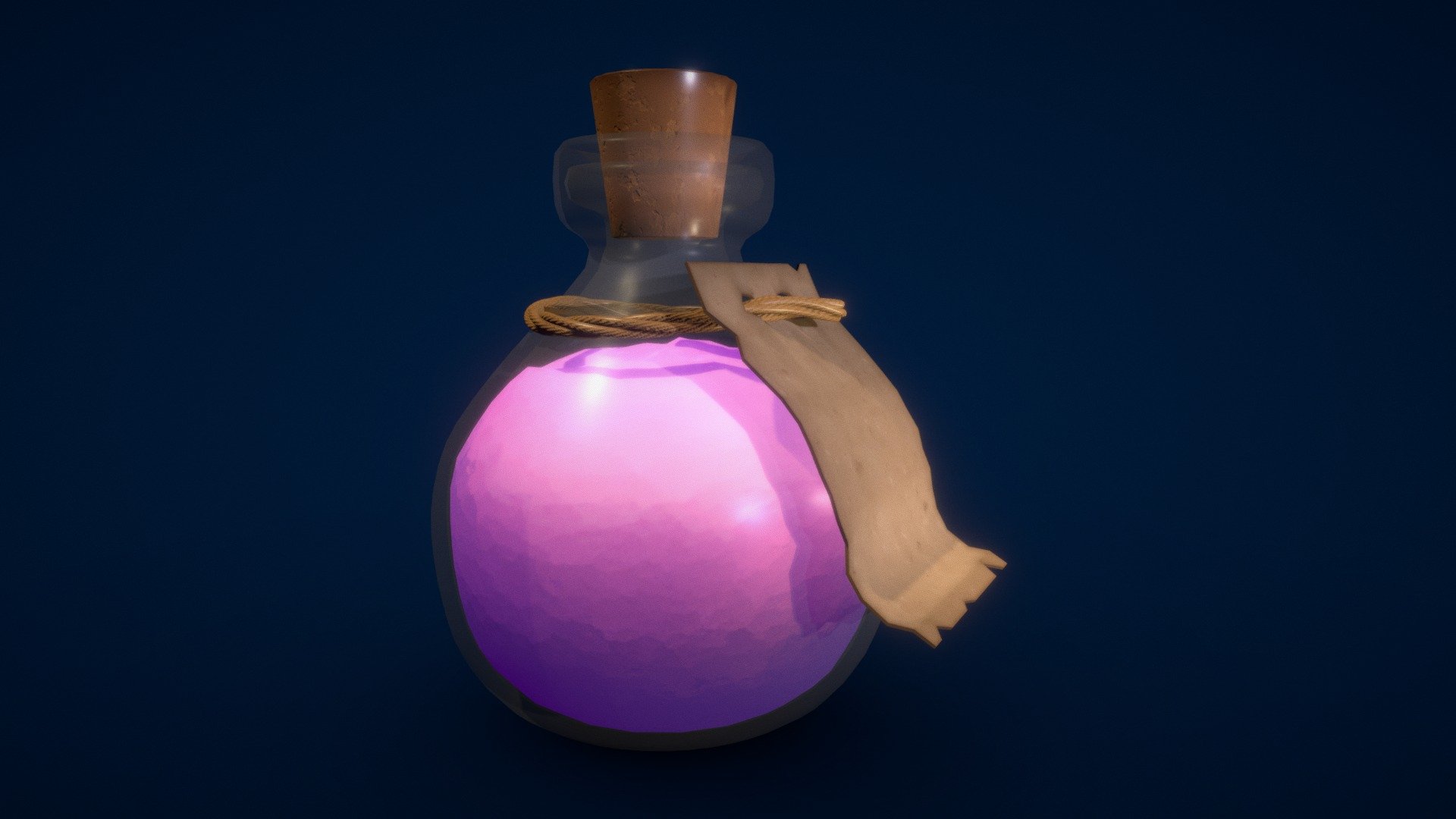 Stylized Simple Potion - 3D model by mddie (@mddie10) [82f138d] - Sketchfab