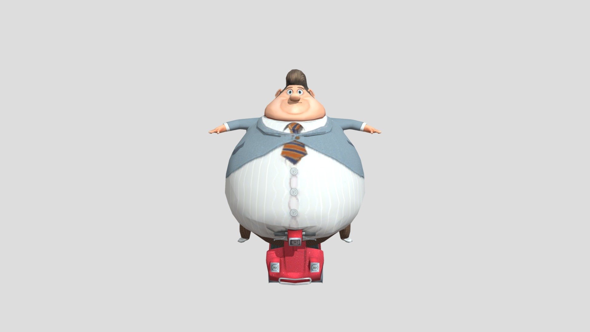 Handsome Big Mayor Shelbourne - Download Free 3D model by Mayor ...