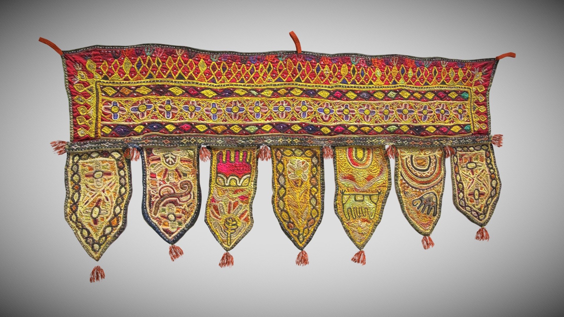 India Decoration - Drappo Antique - Buy Royalty Free 3D model by ...