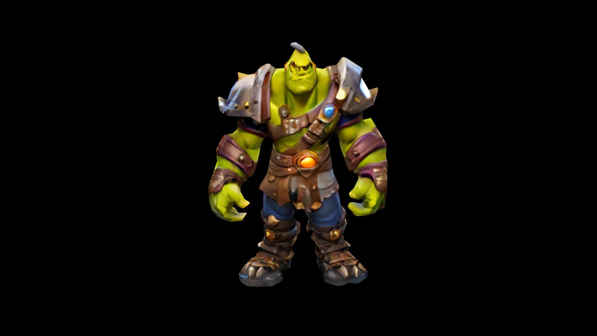 "Skurge from League of Legends - a green, heavil - Download Free 3D ...